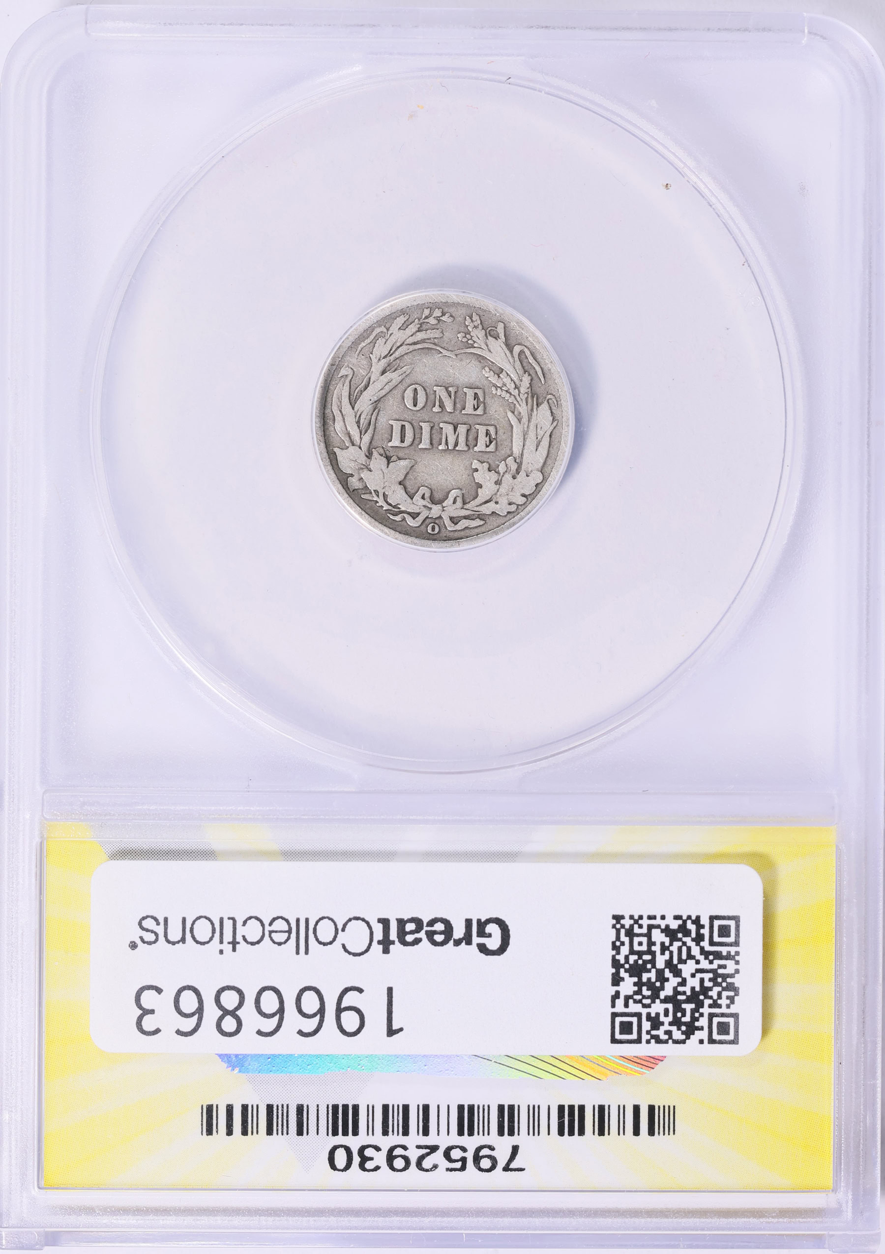 1905-O Barber Dime Micro O ANACS VG-08 (Item 1966863 ...