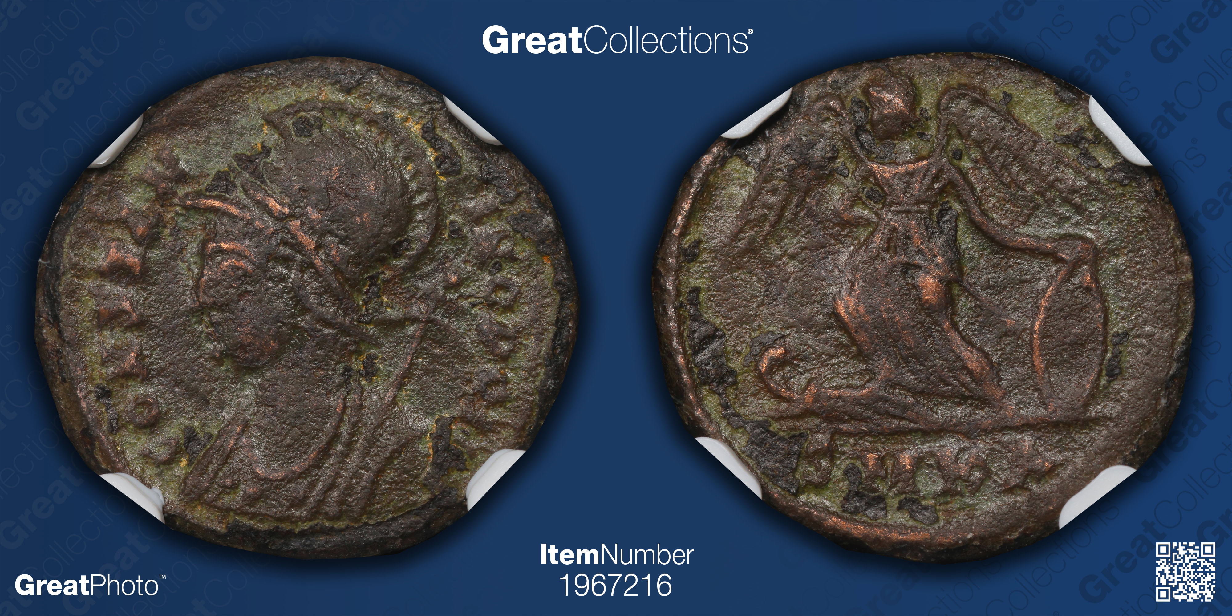 Ancient Roman Empire, Constantinian (A.D. 330-340) AE3/4(BI Nummus ...