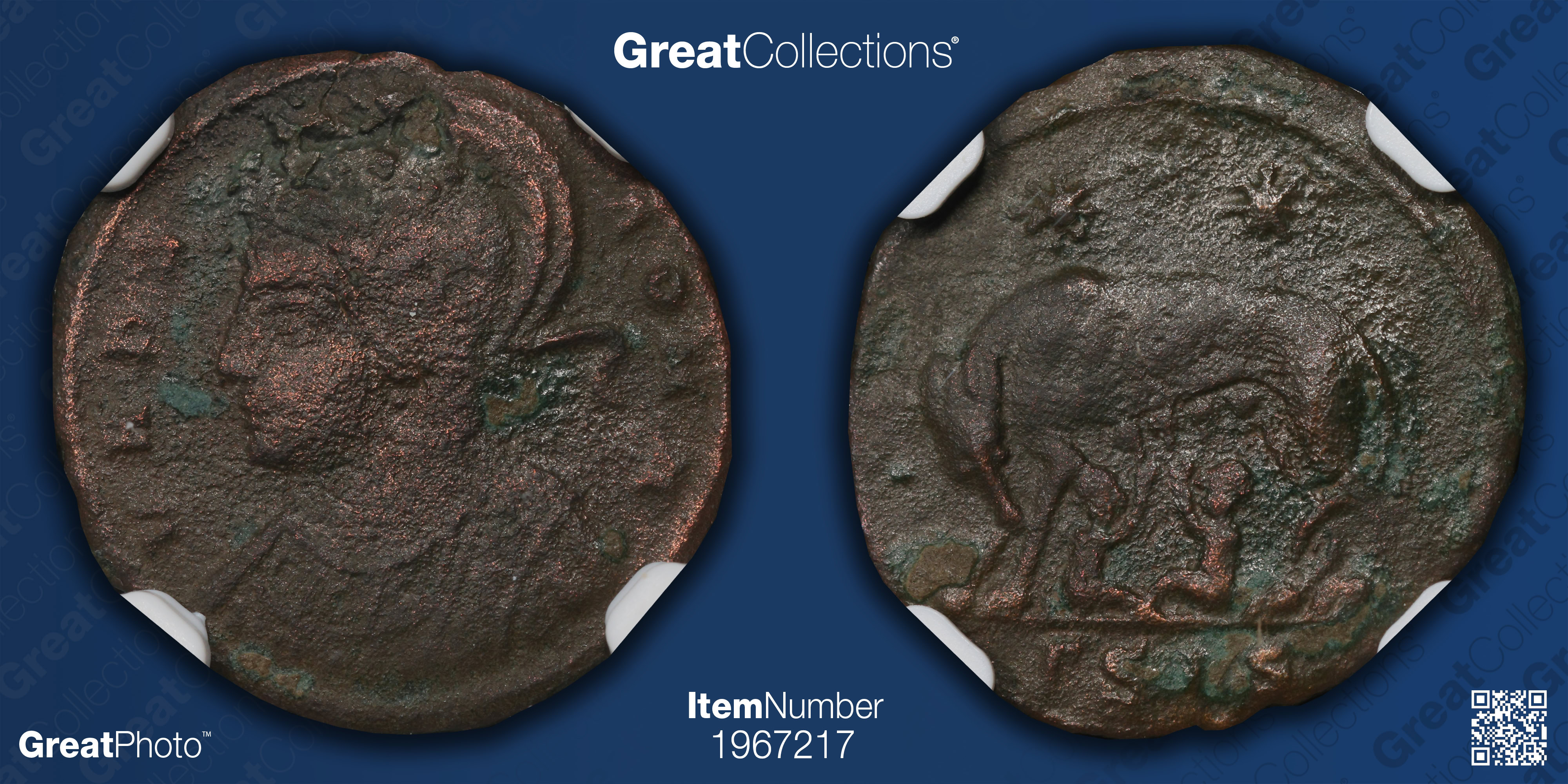 Ancient Roman Empire, Constantinian (A.D. 330-340) AE3/4 (BI Nummus ...