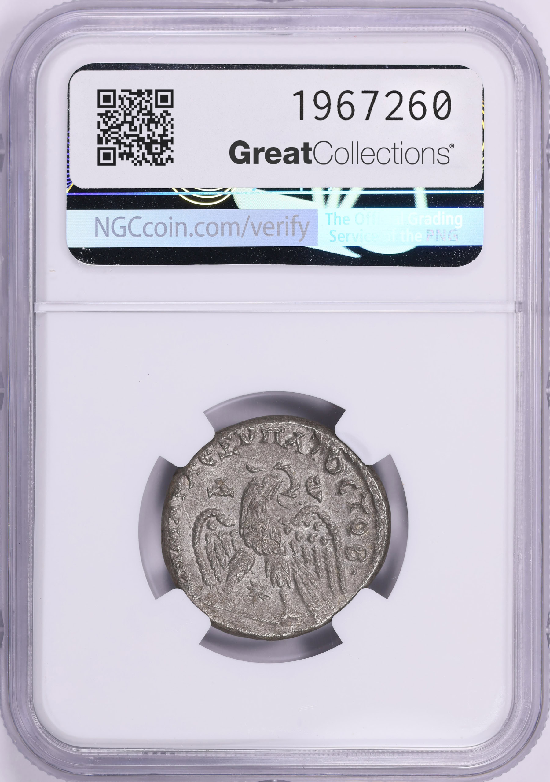 Ancient Roman Empire, Provincial Syria. Elagabalus (A.D. 218-222) BI ...