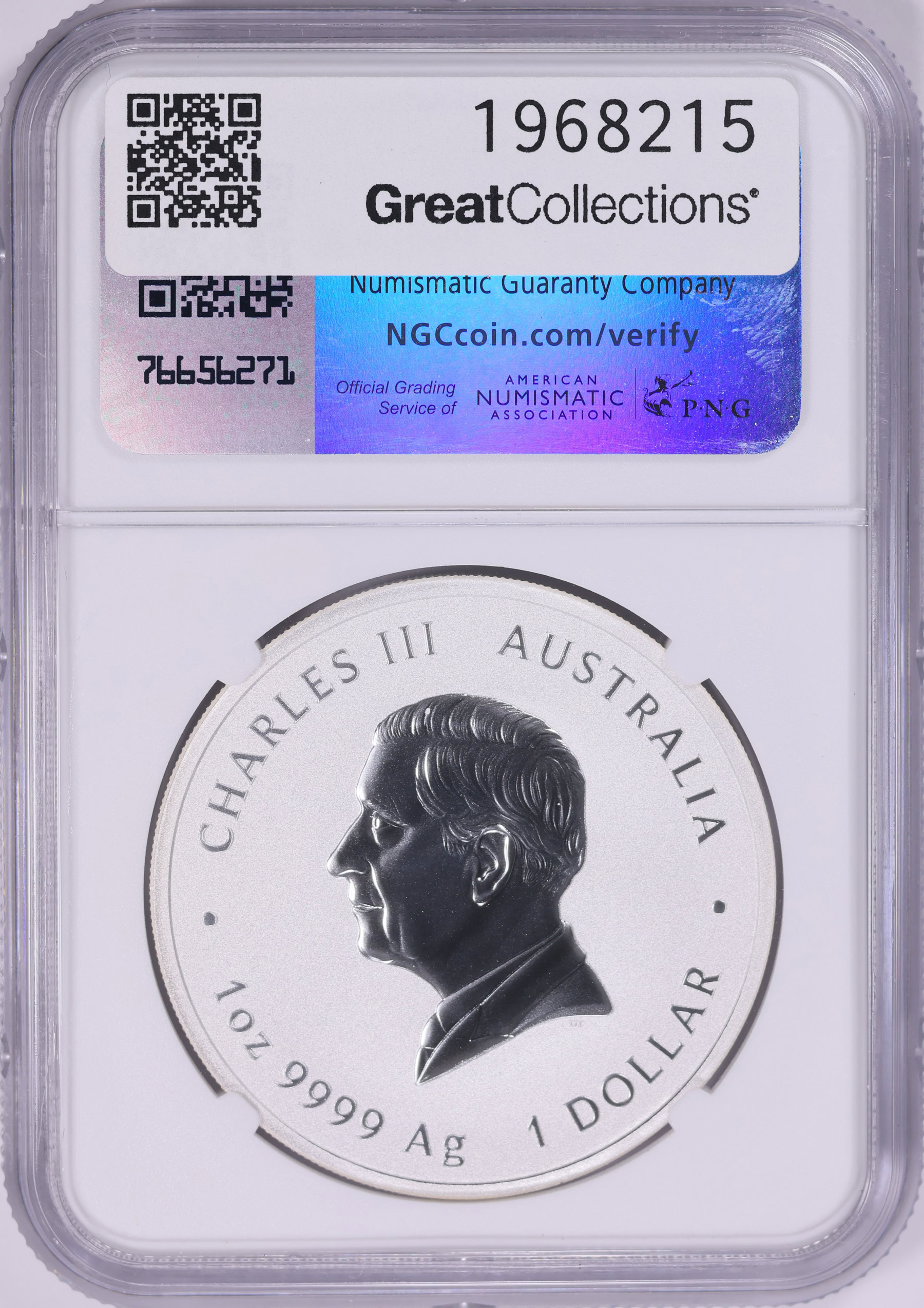 Australia 2025-P Silver Dollar Lunar Series, Year of the Snake KM-4811 ...
