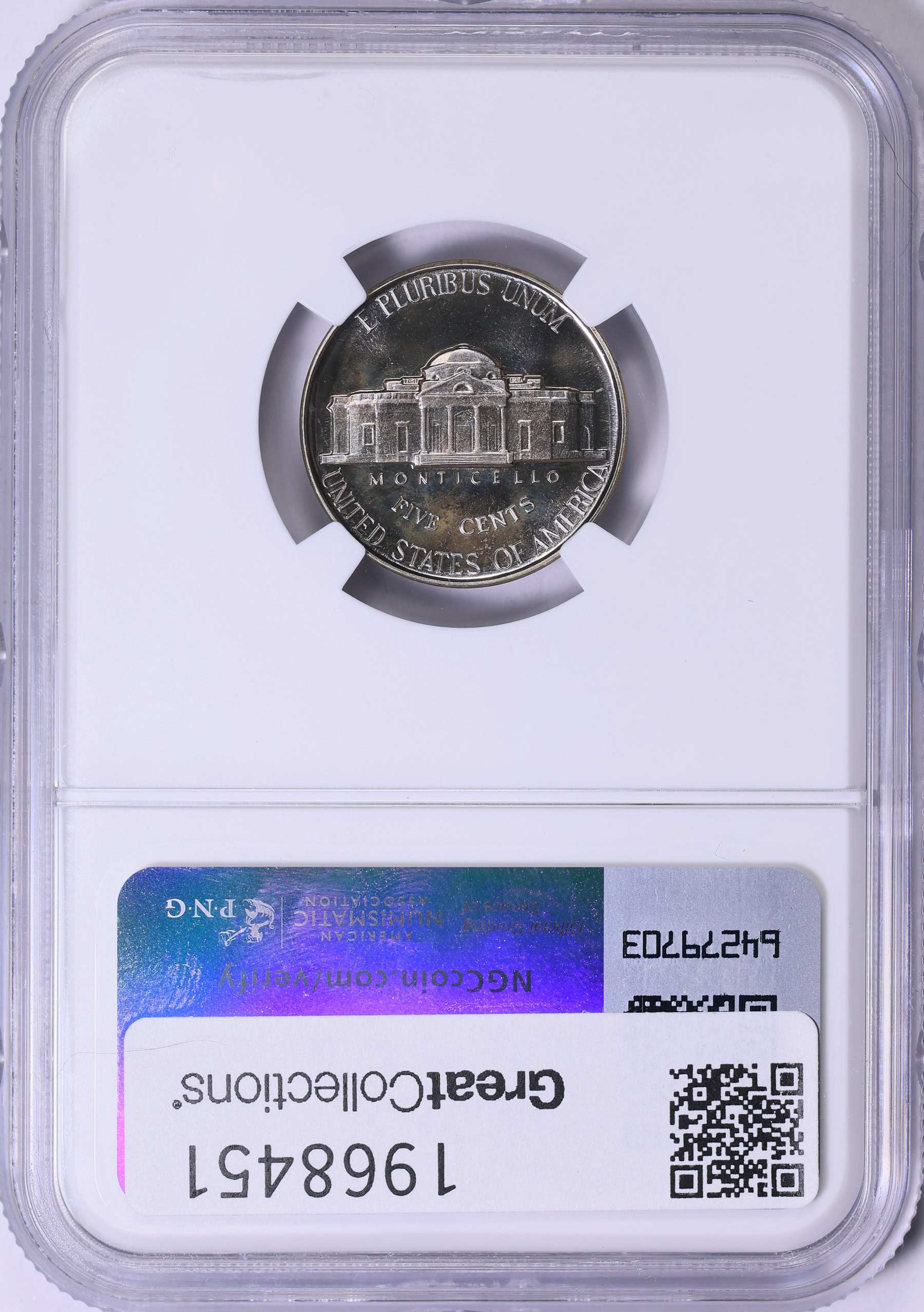 1952 Jefferson Nickel NGC Proof-68 (Toned) (Item 1968451 ...