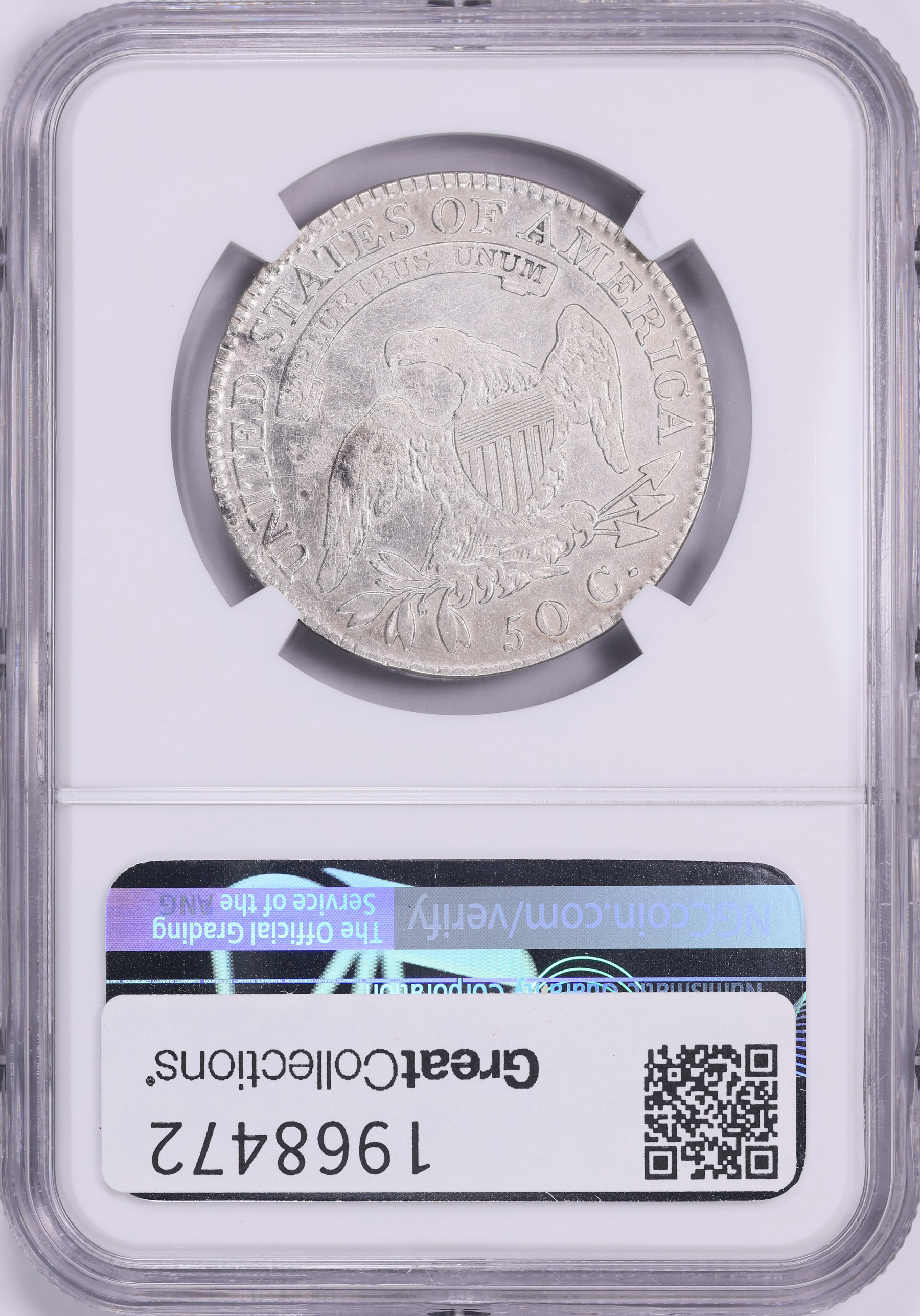 1818 Capped Bust Half Dollar NGC VF Details (Item 1968472 ...
