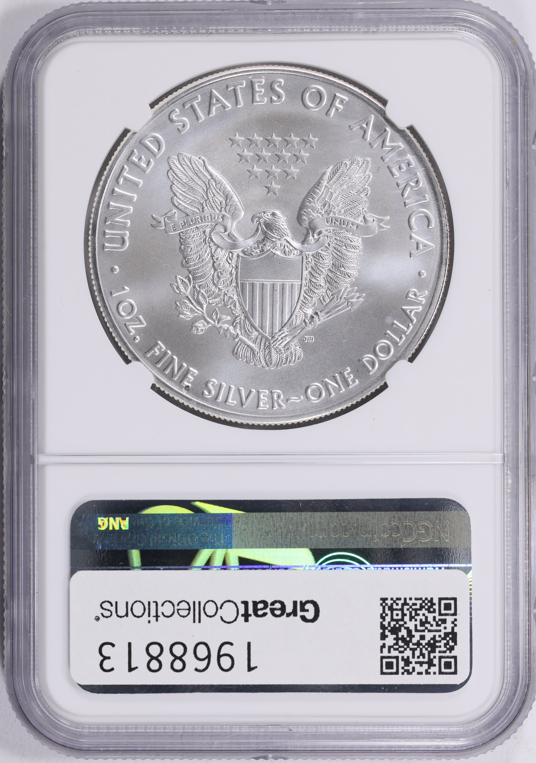 2020-(W) $1 Silver Eagle Early Releases Struck at West Point NGC MS-70 ...