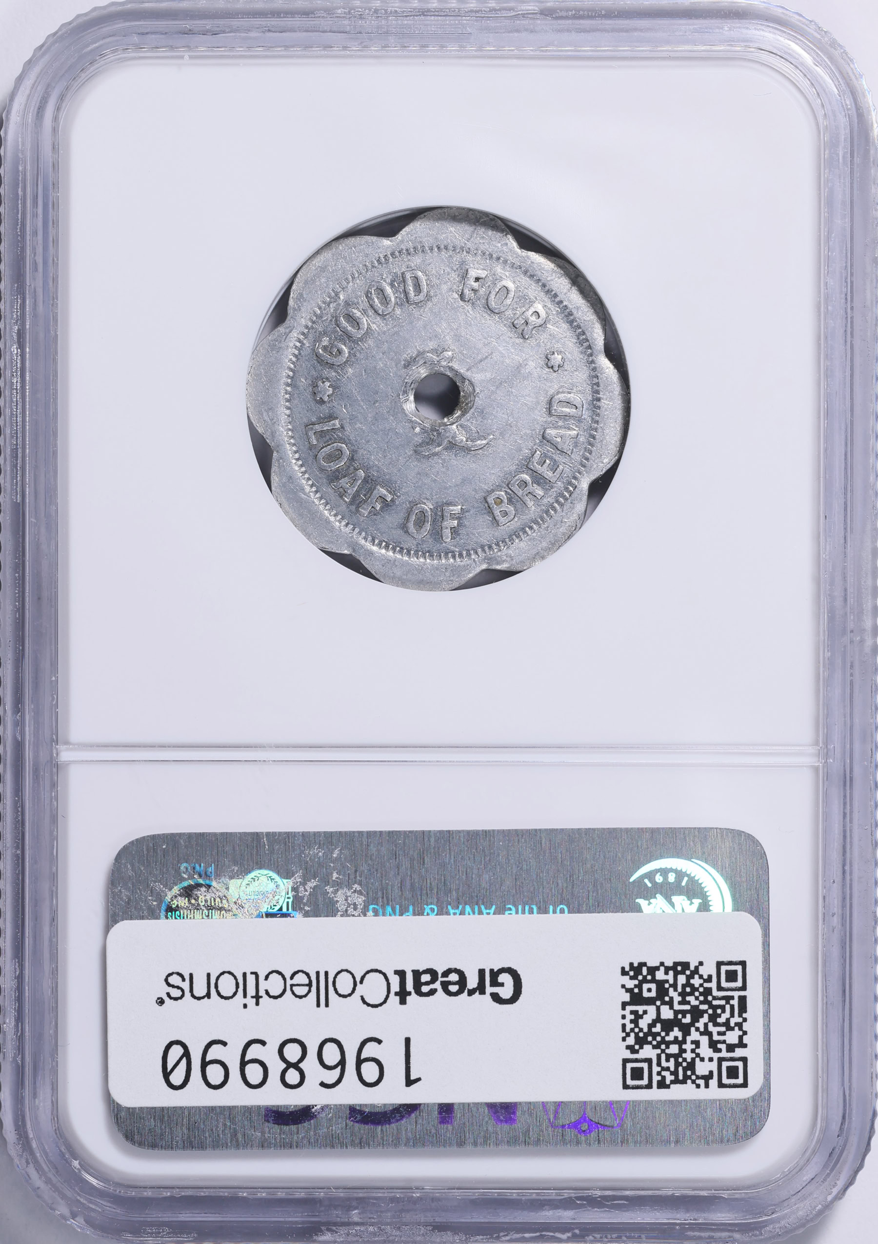 ND (c.1907) Prescott, Arizona Schumate's Home Bakery One Loaf of Bread ...