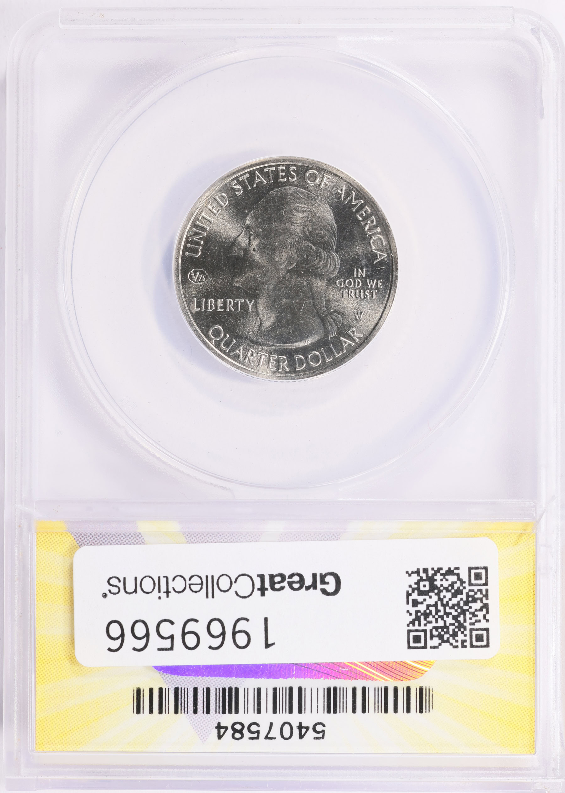 2020-W America the Beautiful Quarter Salt River National Park V75 ANACS ...
