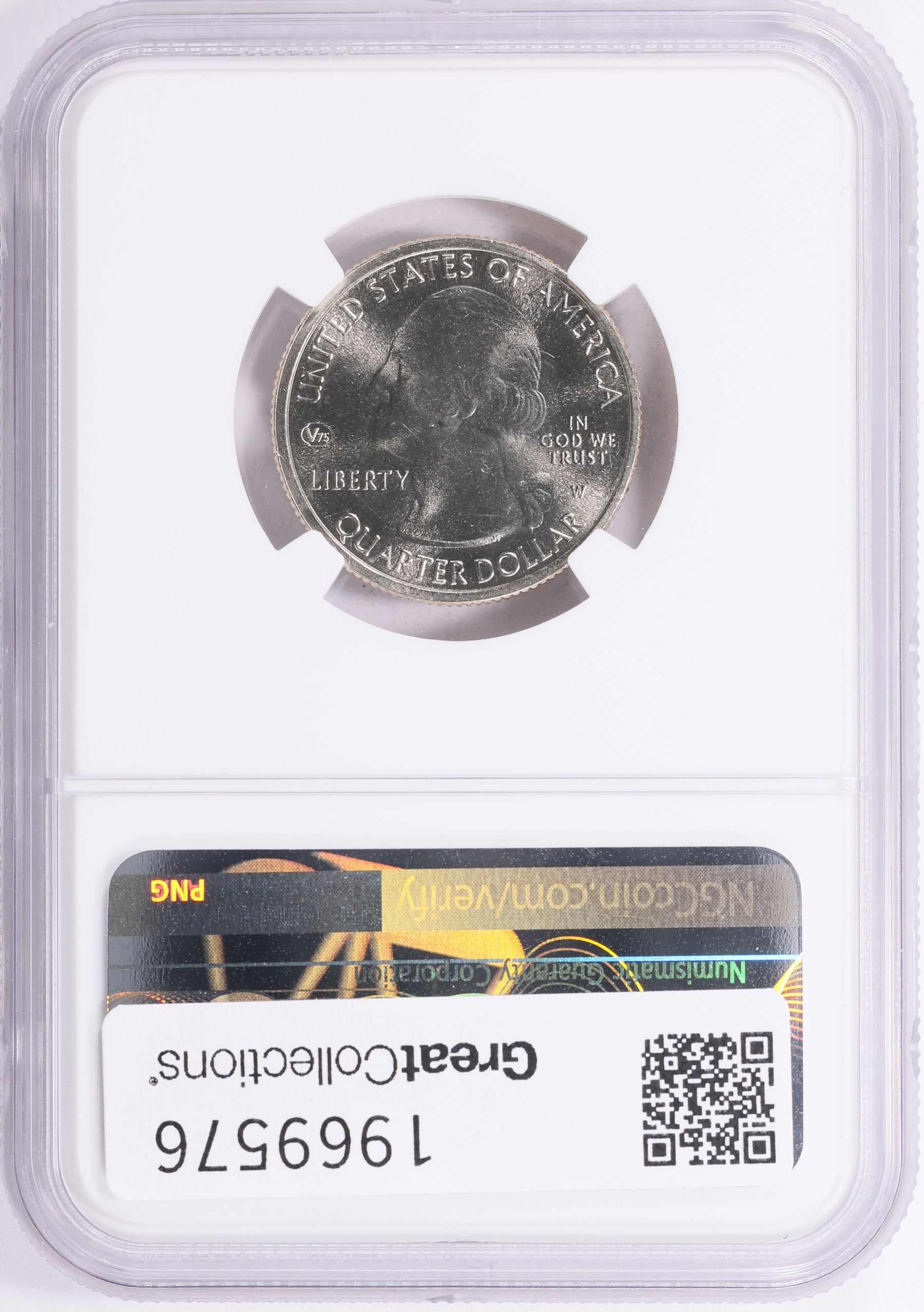 2020-W America the Beautiful Quarter Salt River National Park V75 NGC ...