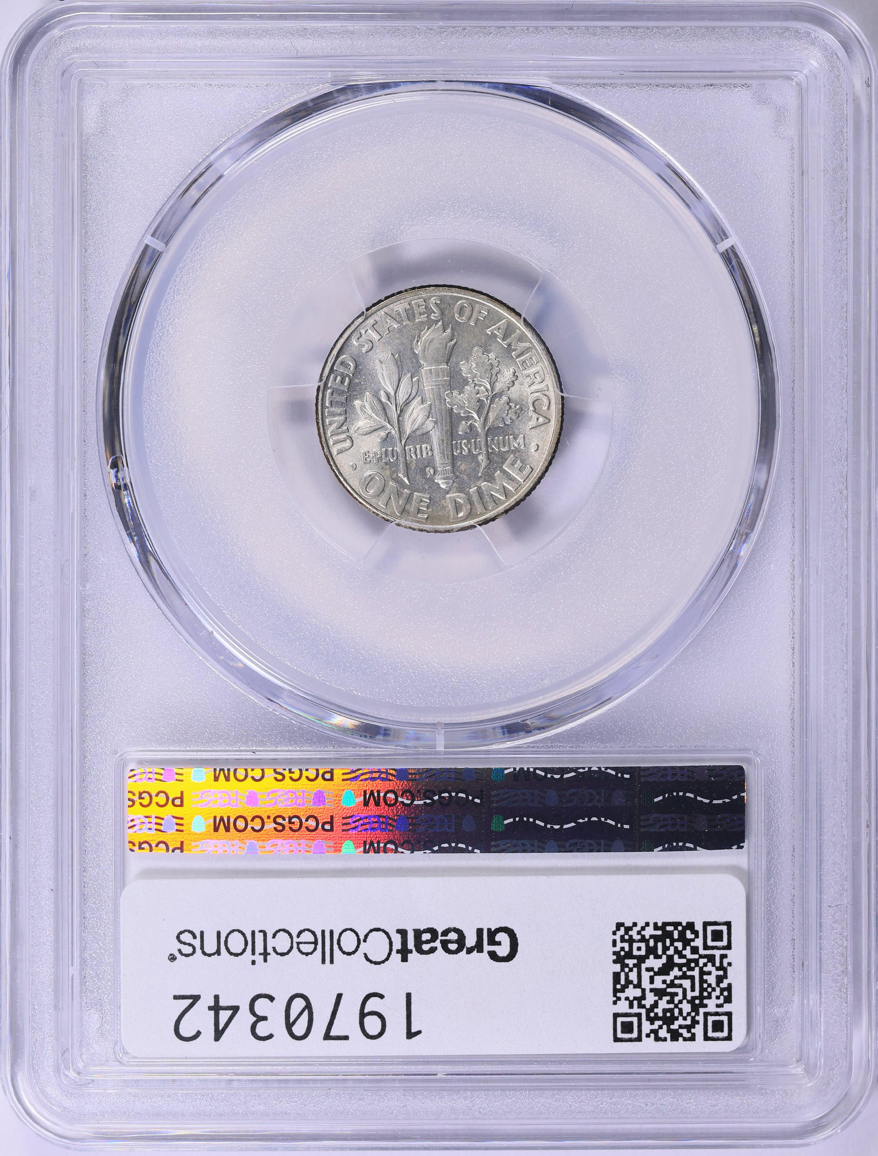 1960-D Roosevelt Dime PCGS MS-66 (Toned) (Item 1970342 ...