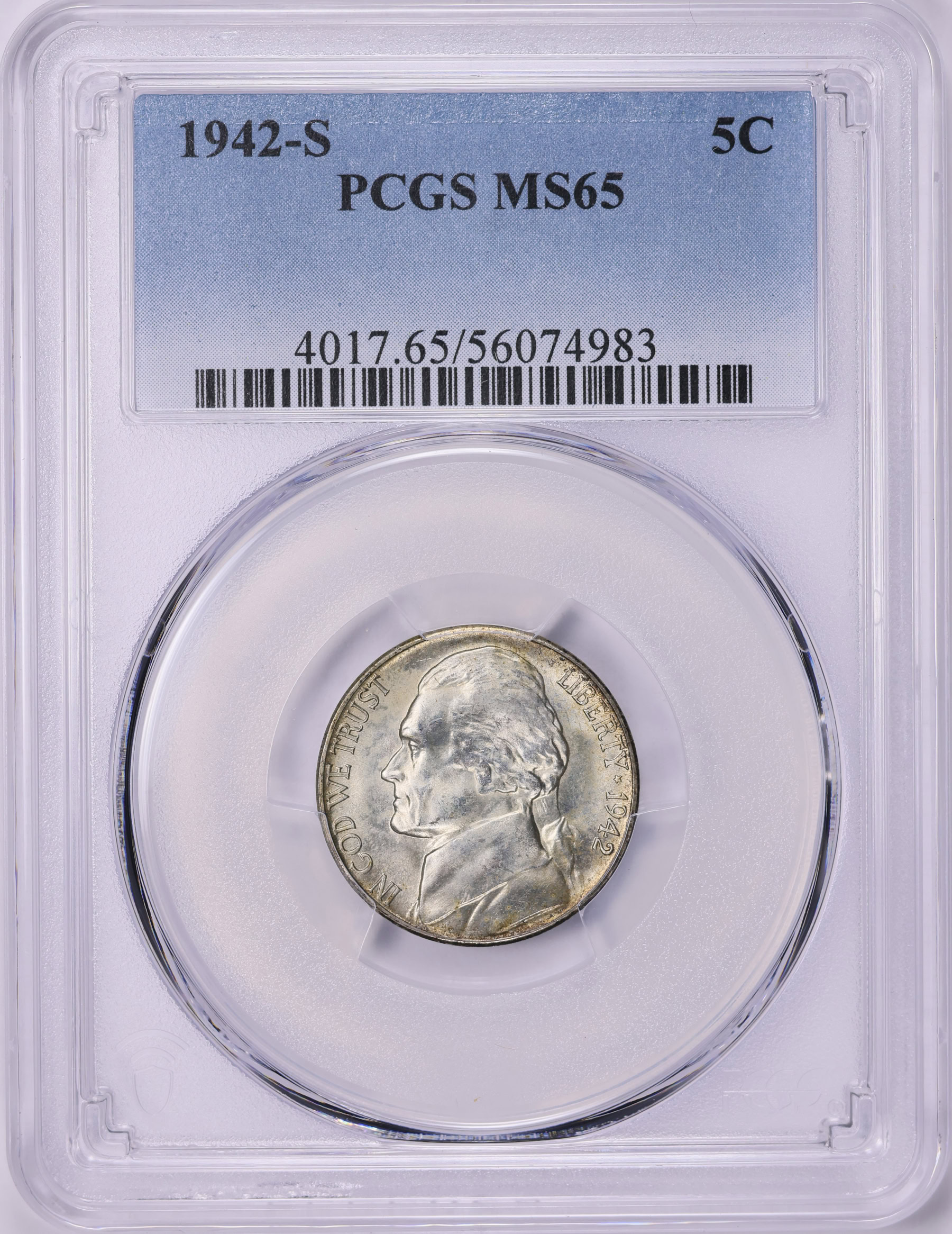 1942-S Jefferson Nickel Type 2 PCGS MS-65 (Item 1970350 ...