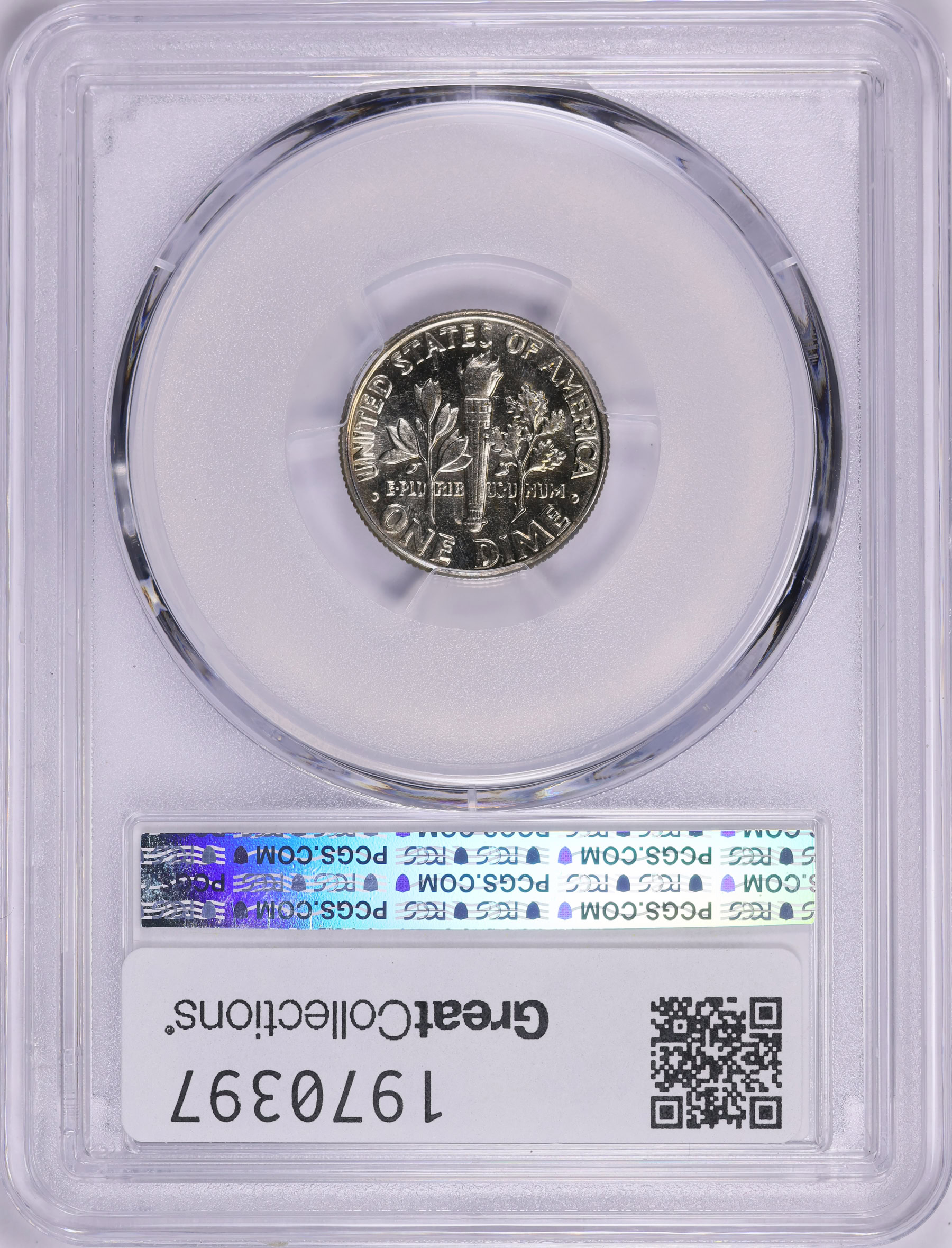 1970-D Roosevelt Dime PCGS MS-66 (Item 1970397) | GreatCollections Coin ...