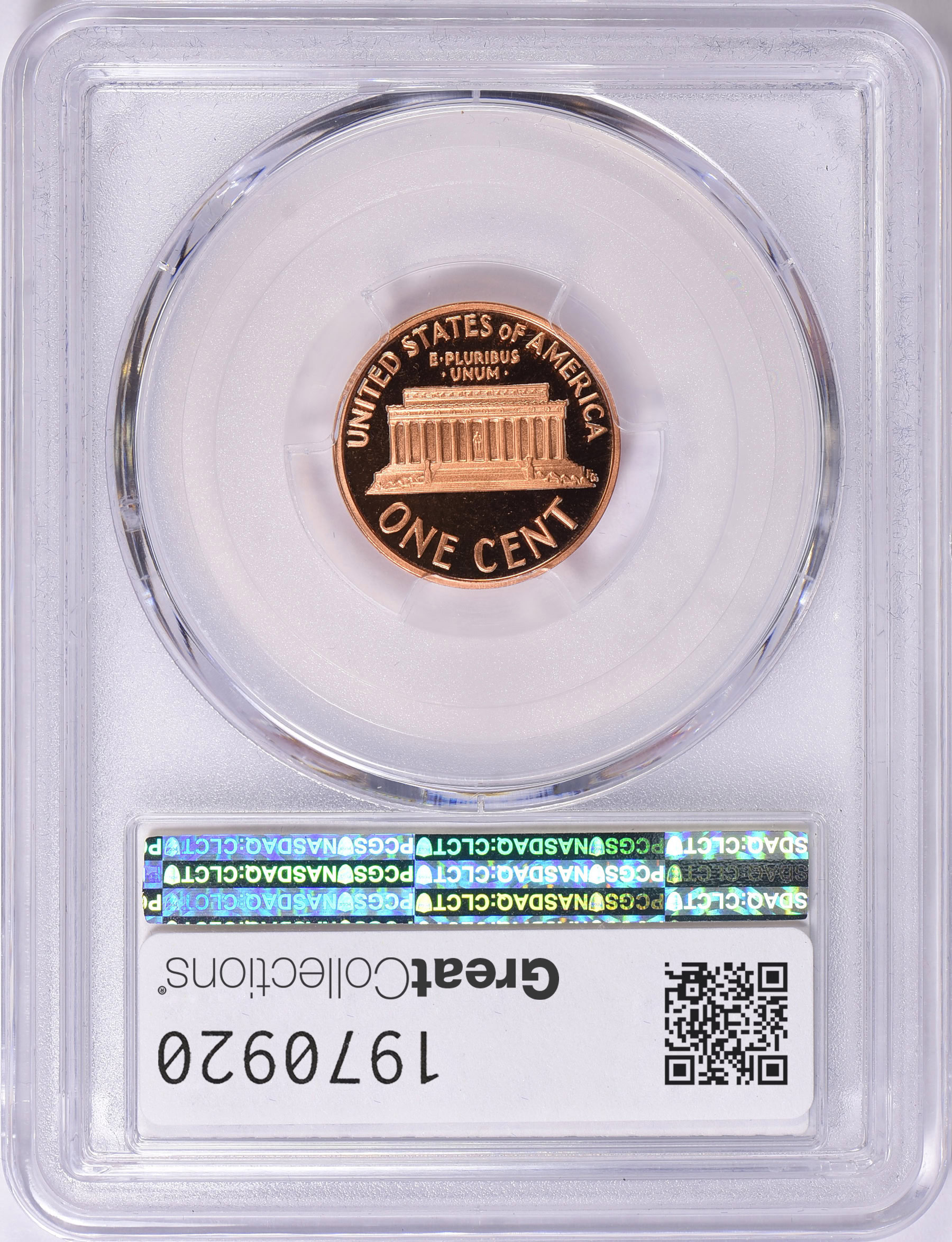 1990 Lincoln Cent No S PCGS Proof-69 DCAM (Item 1970920 ...