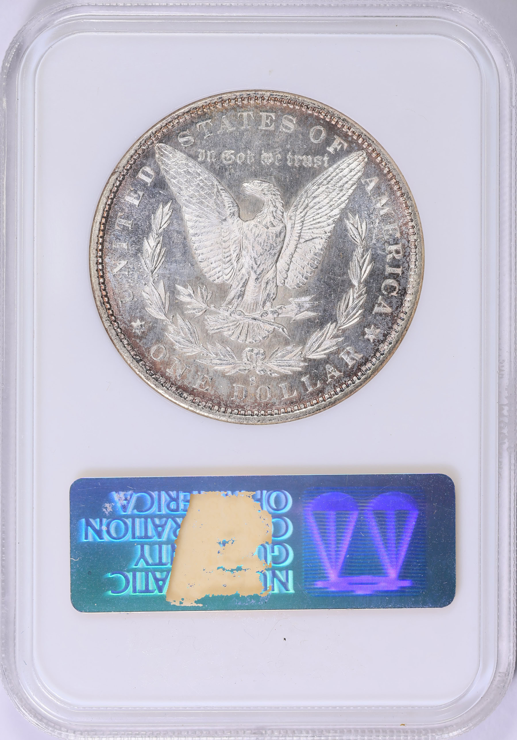 1880-S Morgan Silver Dollar NGC MS-64 PL OH (Toned) (Item 1970975 ...