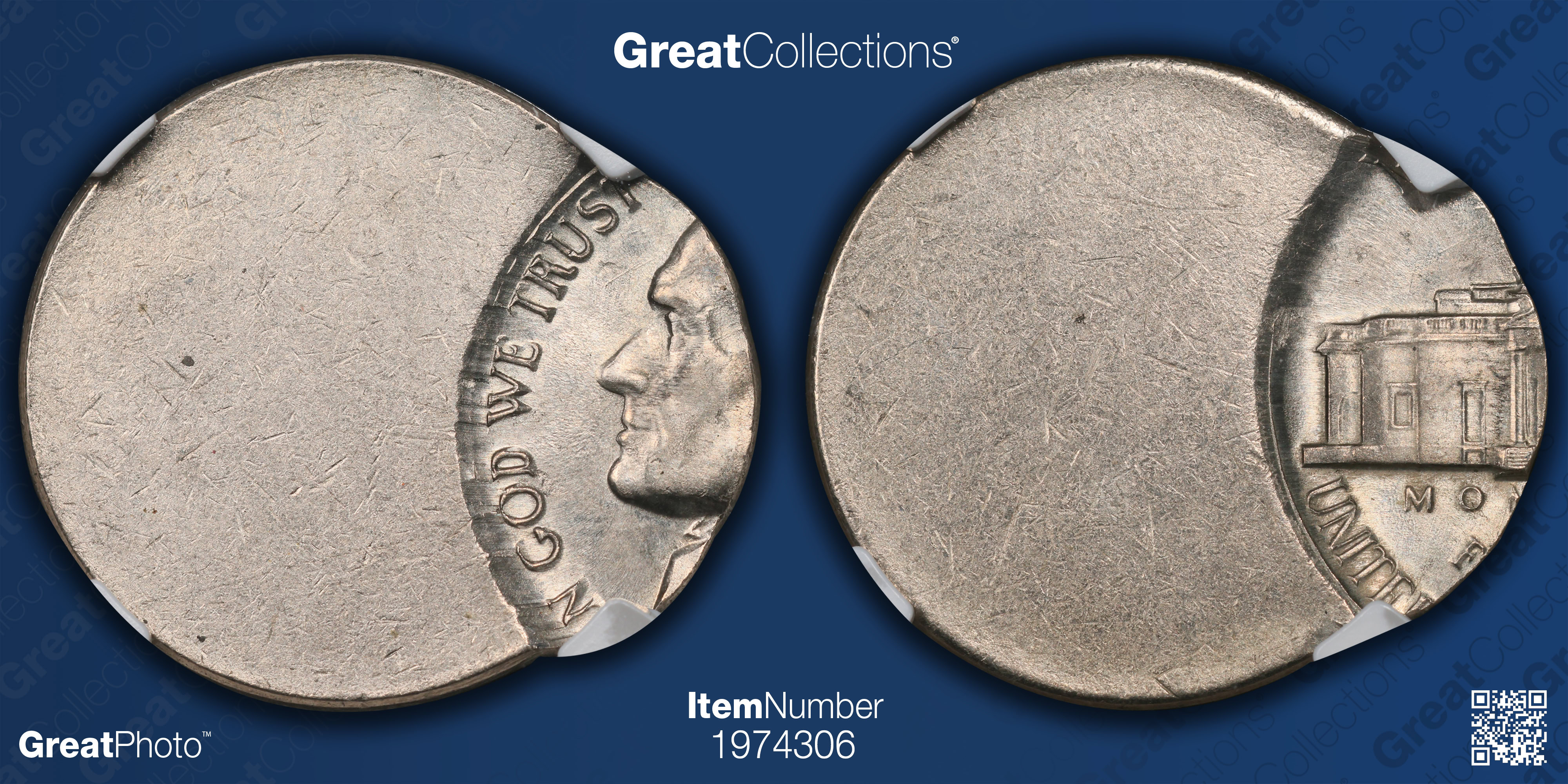 Mint Error Jefferson Nickel Struck 65% Off Center NGC MS-65 | NGC Cert ...