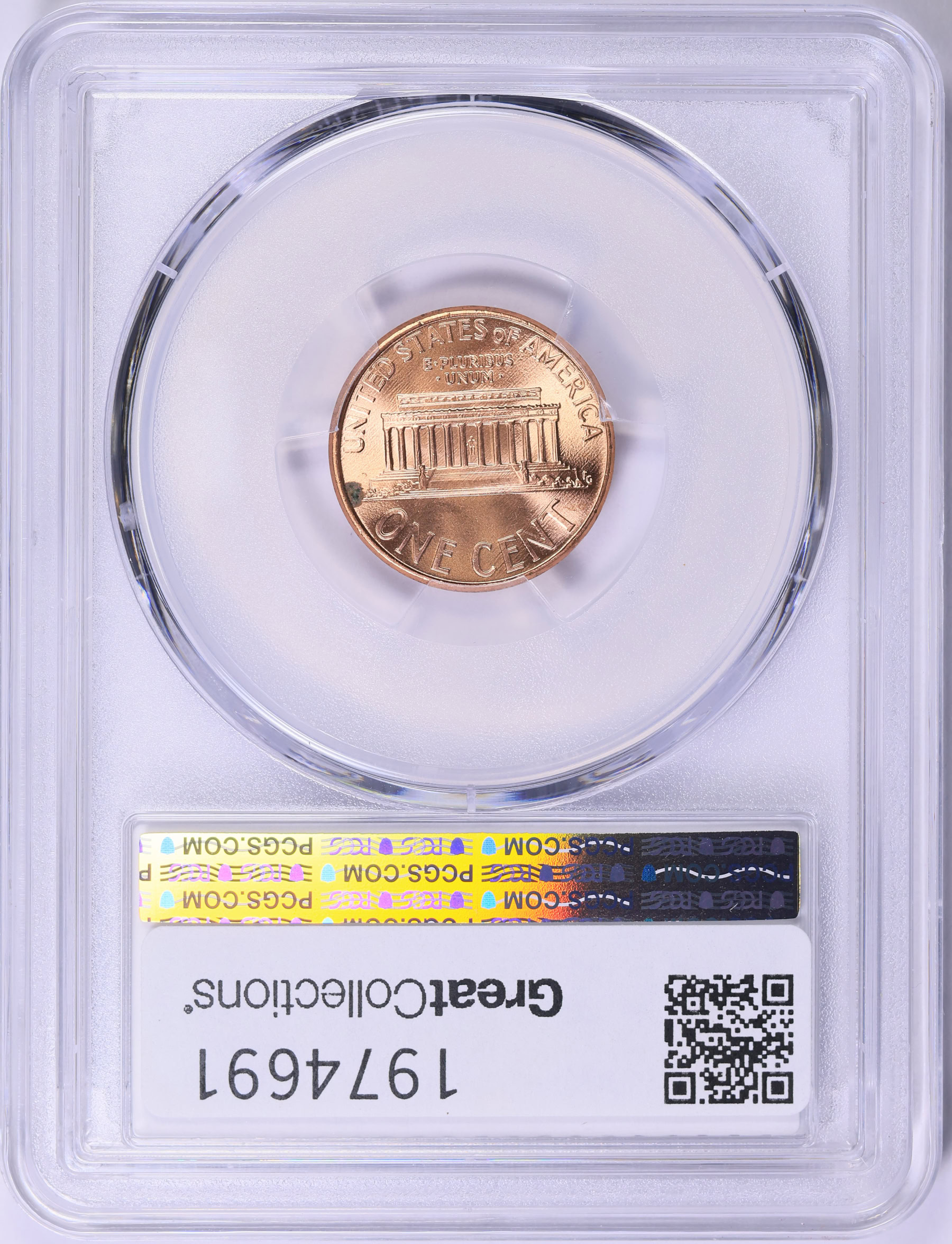 2006 Lincoln Cent PCGS MS-67 RD (Item 1974691) | GreatCollections Coin ...