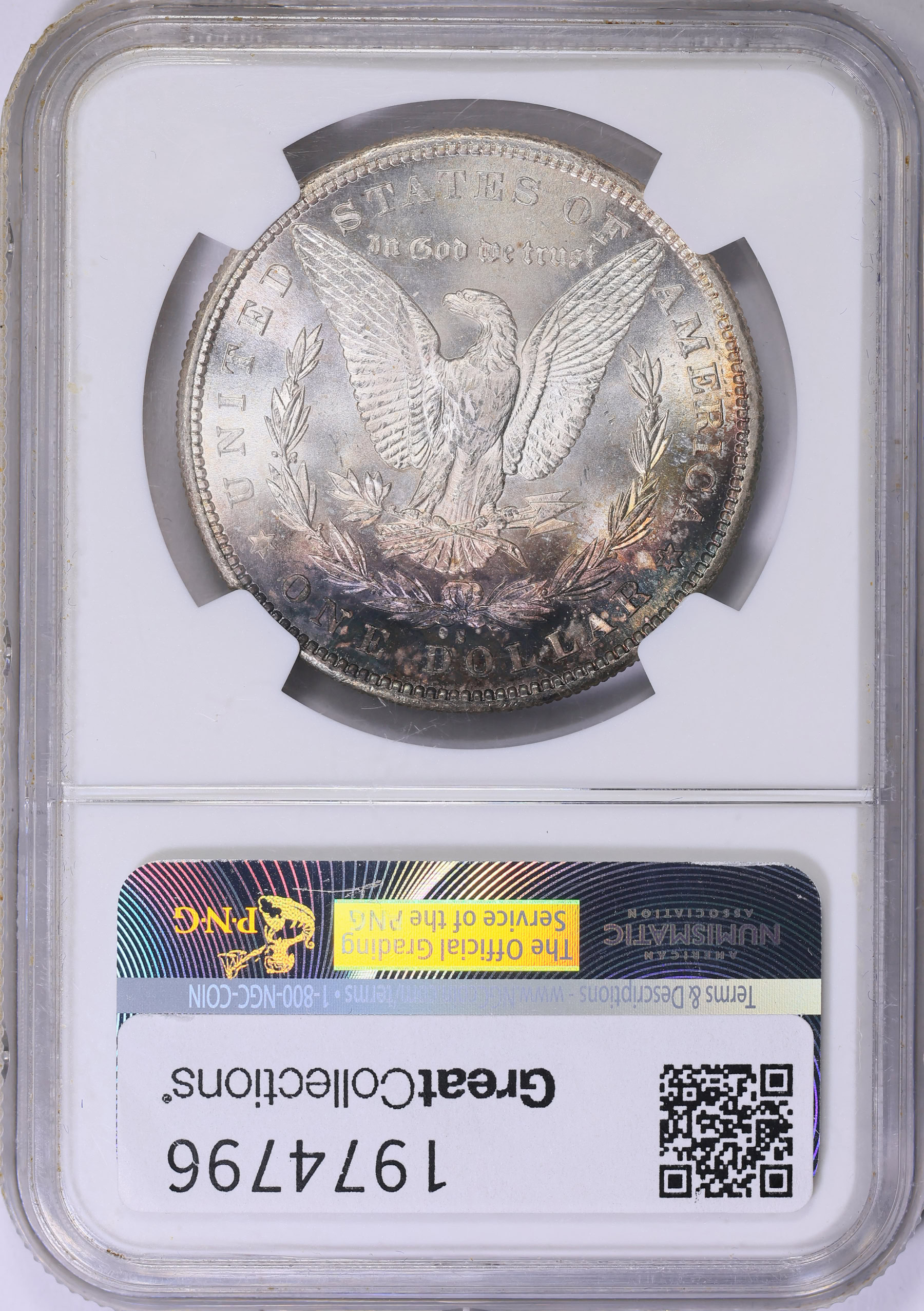 1880-S Morgan Silver Dollar NGC MS-64+ ★ (Toned) (Item 1974796 ...