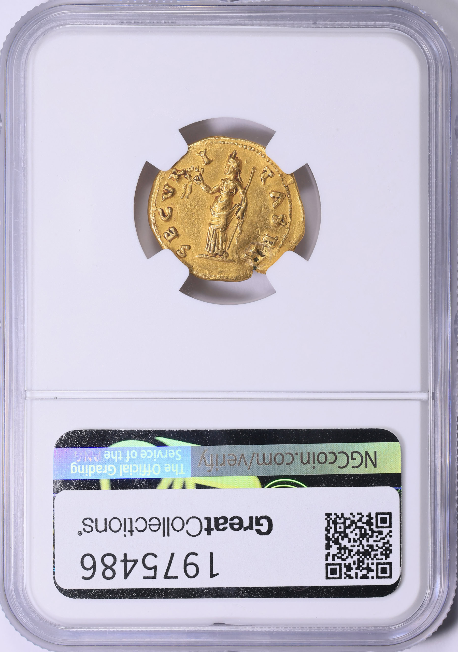 Ancient Roman Empire, Otho (A.D. 69) Gold Aureus (7.32gms) Rome Mint ...