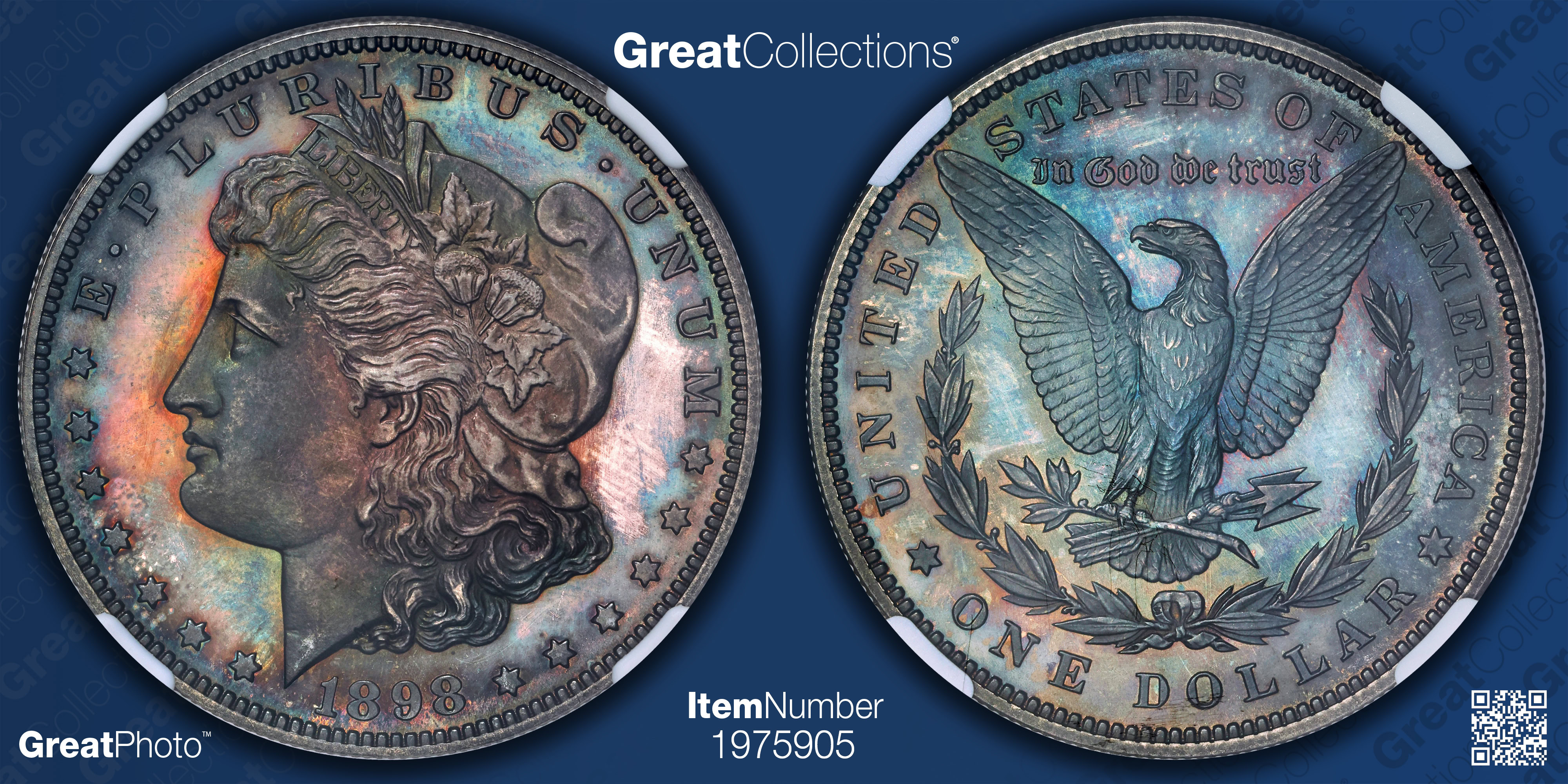 1898 Morgan Silver Dollar NGC Proof-63 (Toned) (Item 1975905 ...