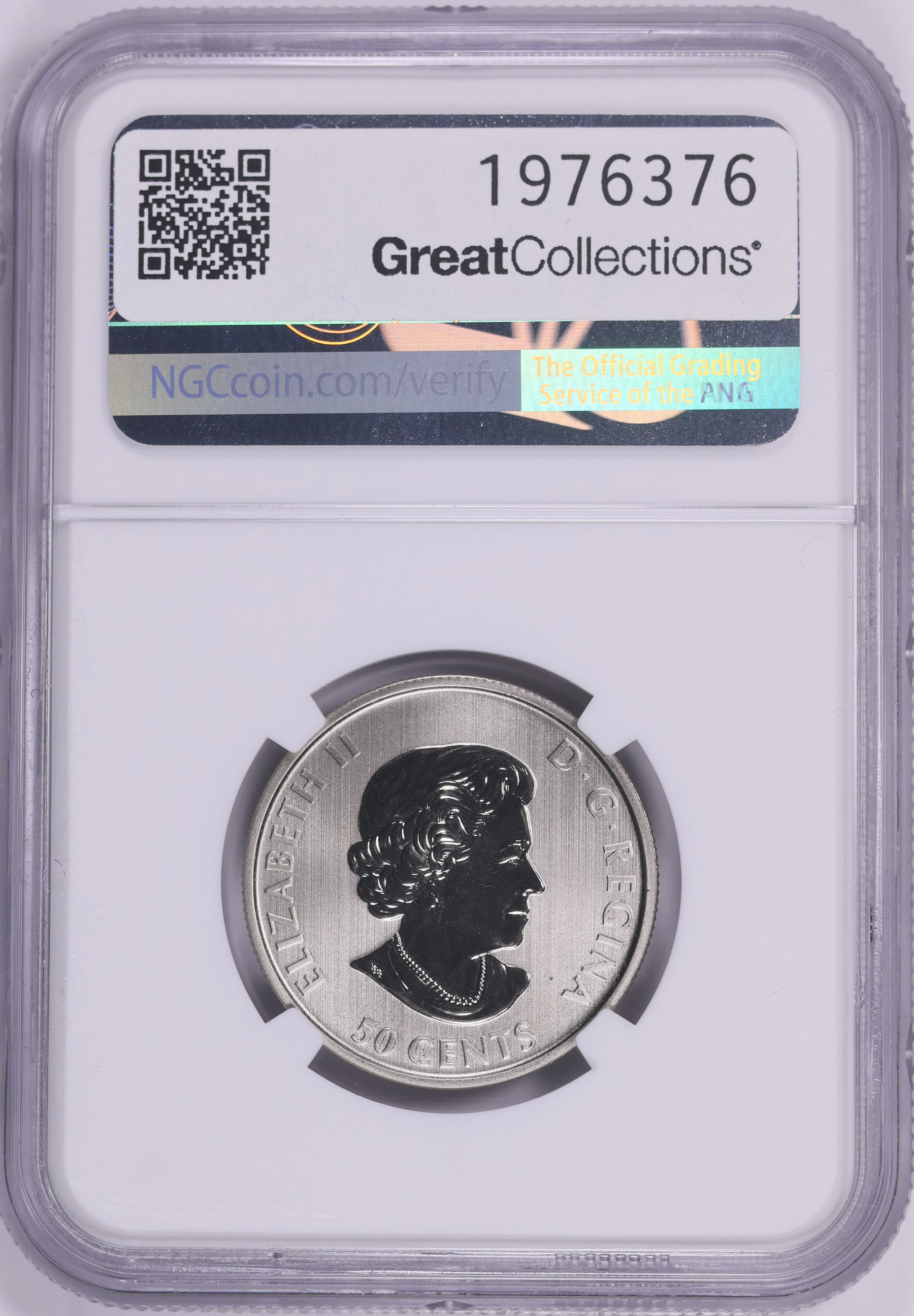 Canada 2019 50 Cents Wildlife Treasures Series, Peary's Caribou KM-2745 ...