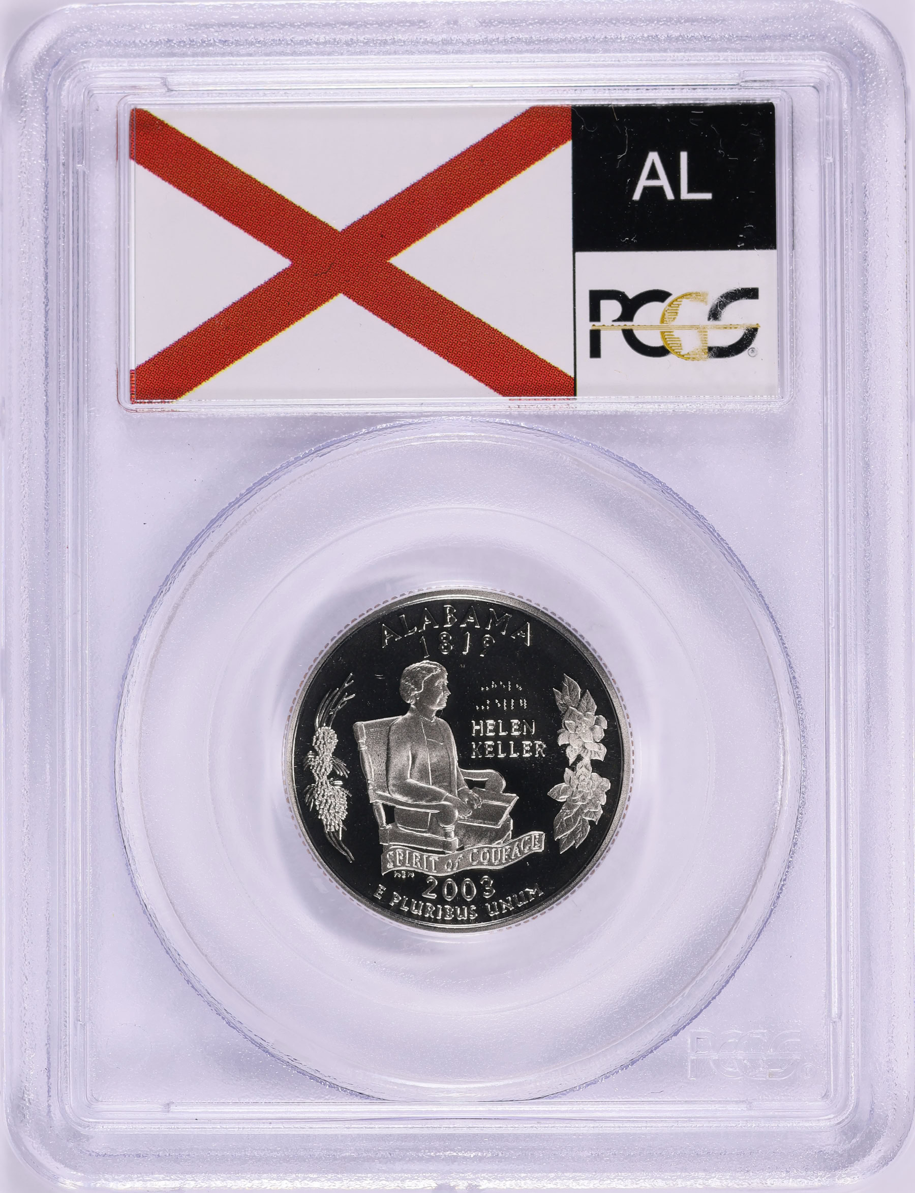 2003-S State Quarter Alabama PCGS Proof-70 DCAM (Item 1976388 ...