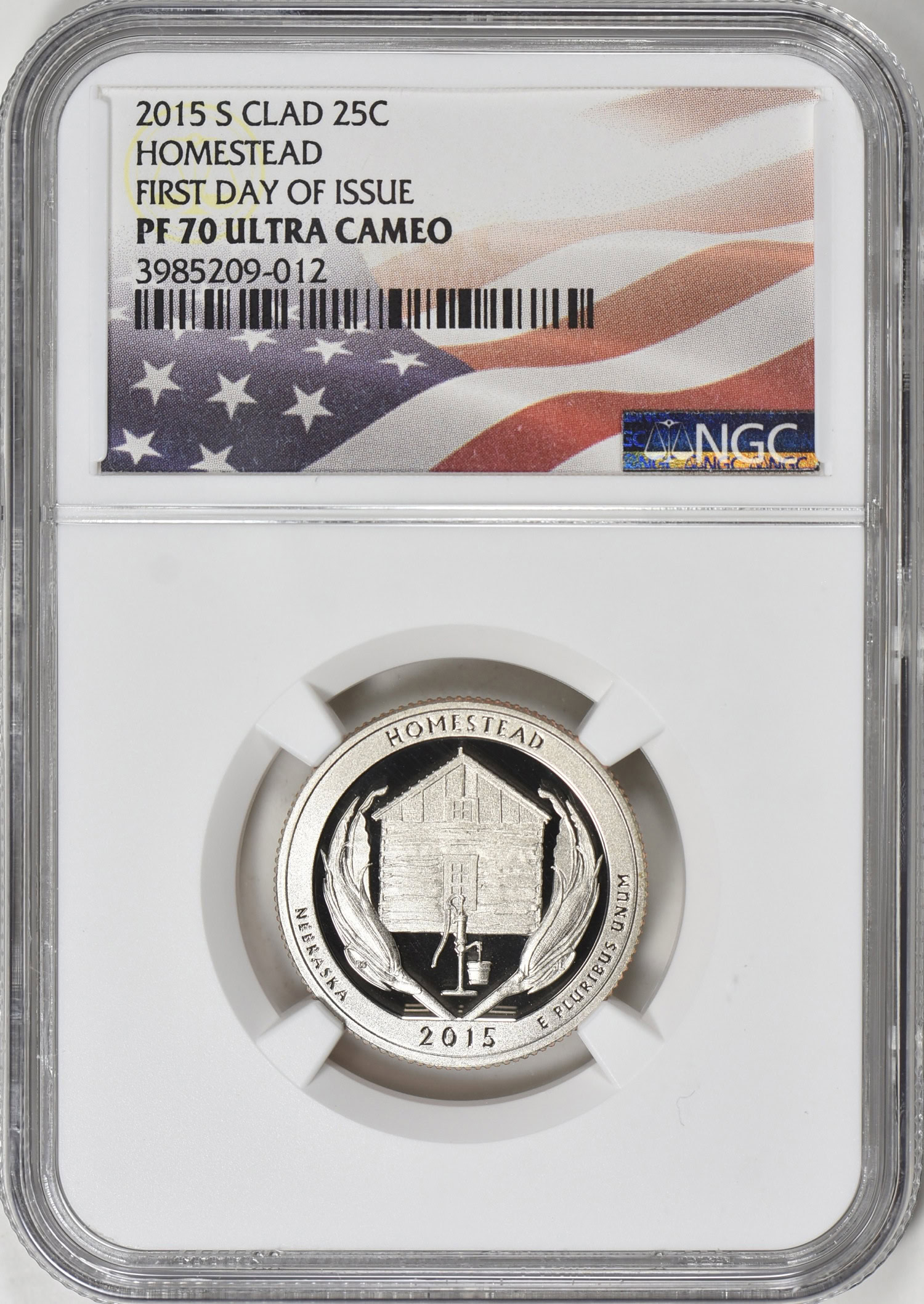 2015-S America the Beautiful Quarters Set First Day of Issue NGC Proof ...