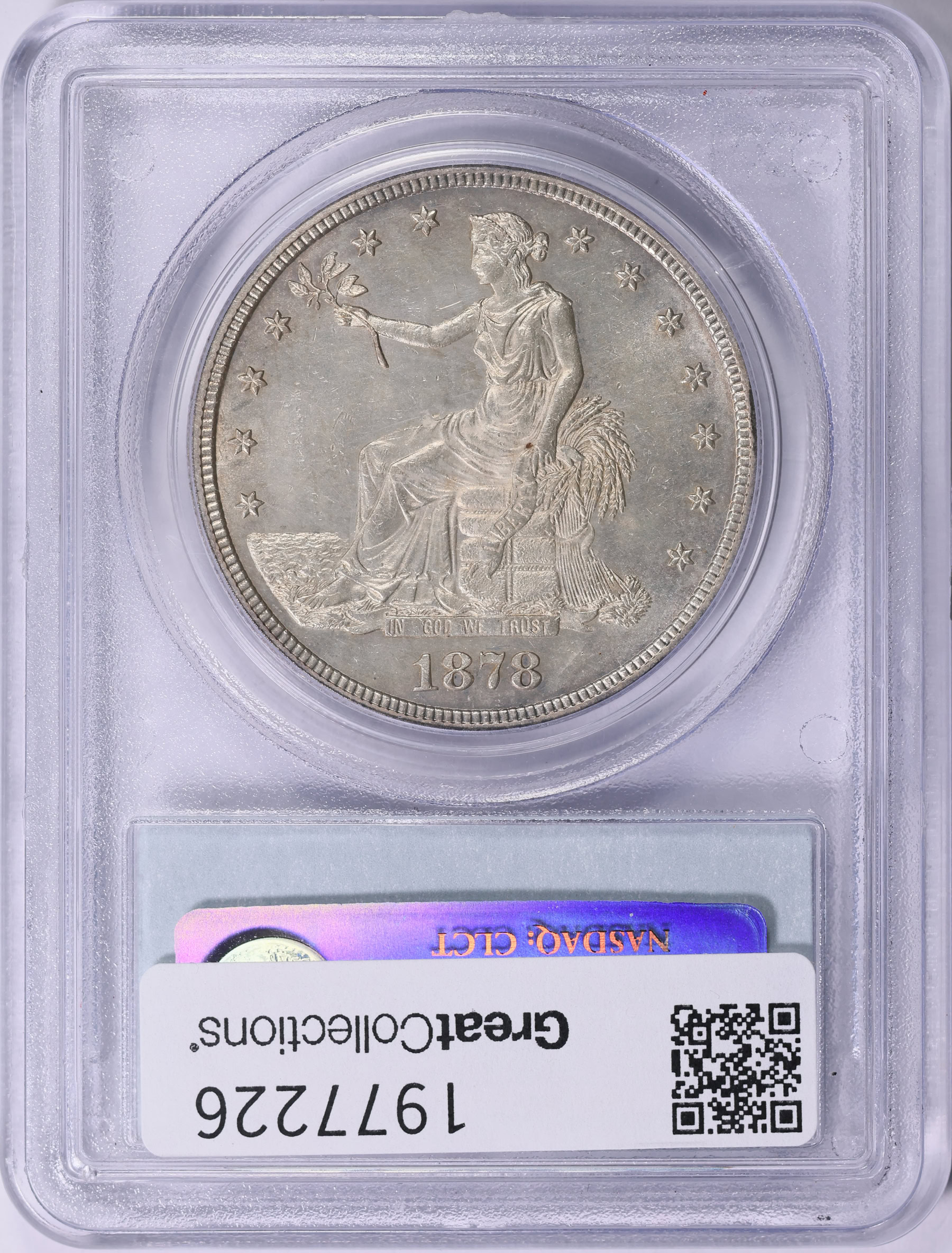 1878-S Trade Silver Dollar Doubled Die Reverse FS-801 (015) PCGS MS-61 (Item 1977226 ...