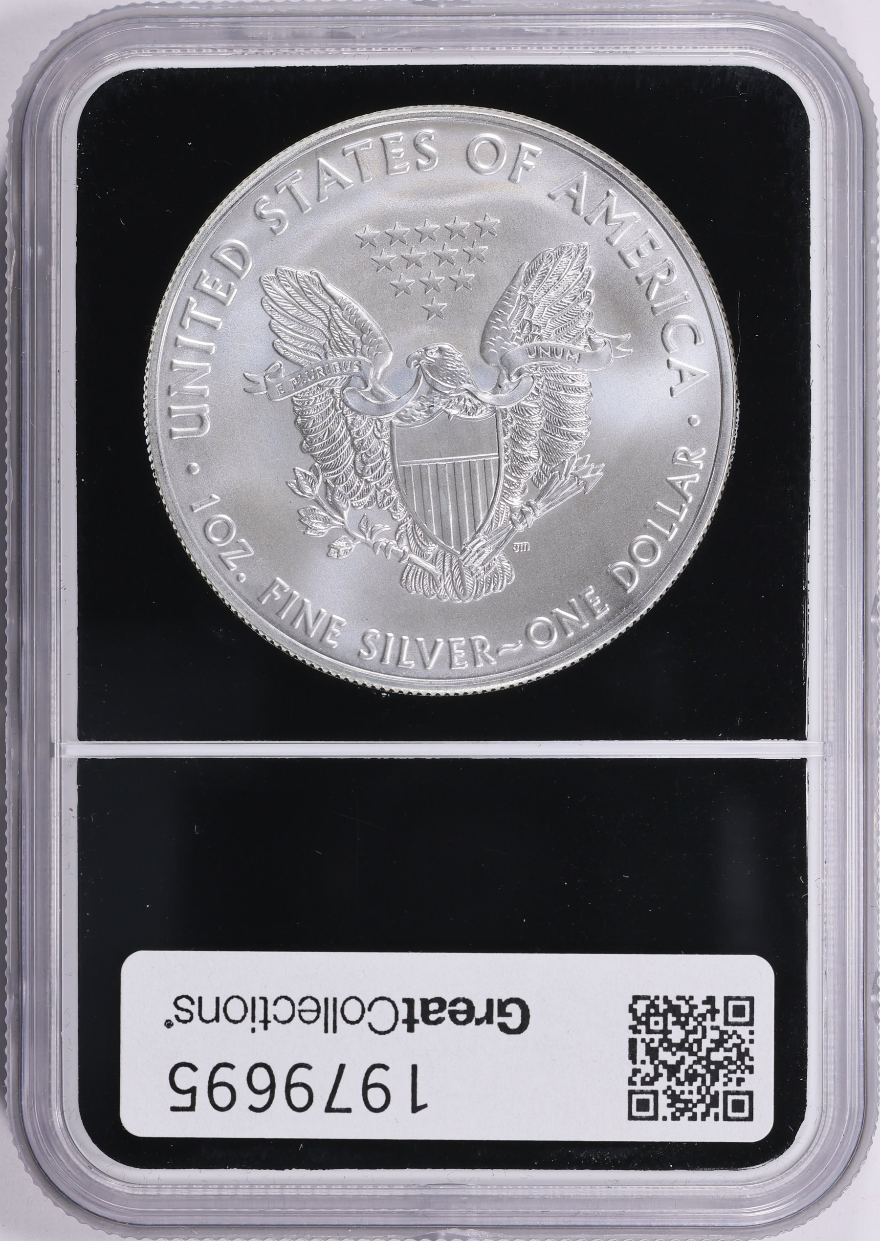 2021 $1 Silver Eagle Type 1 NGC MS-70 (Silver Eagle Frame Holder) (Item ...