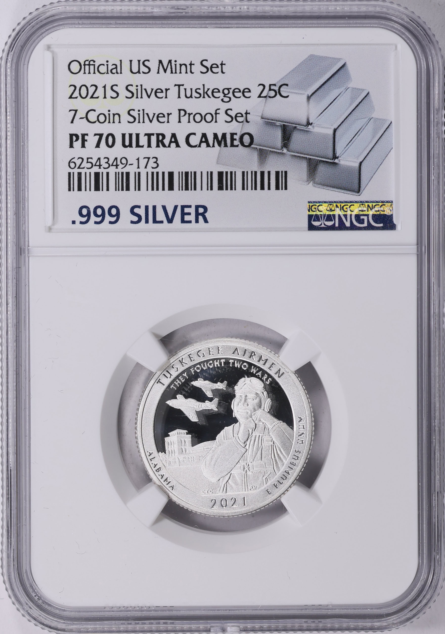 2021-S America the Beautiful Quarter Tuskegee Airmen National Park ...