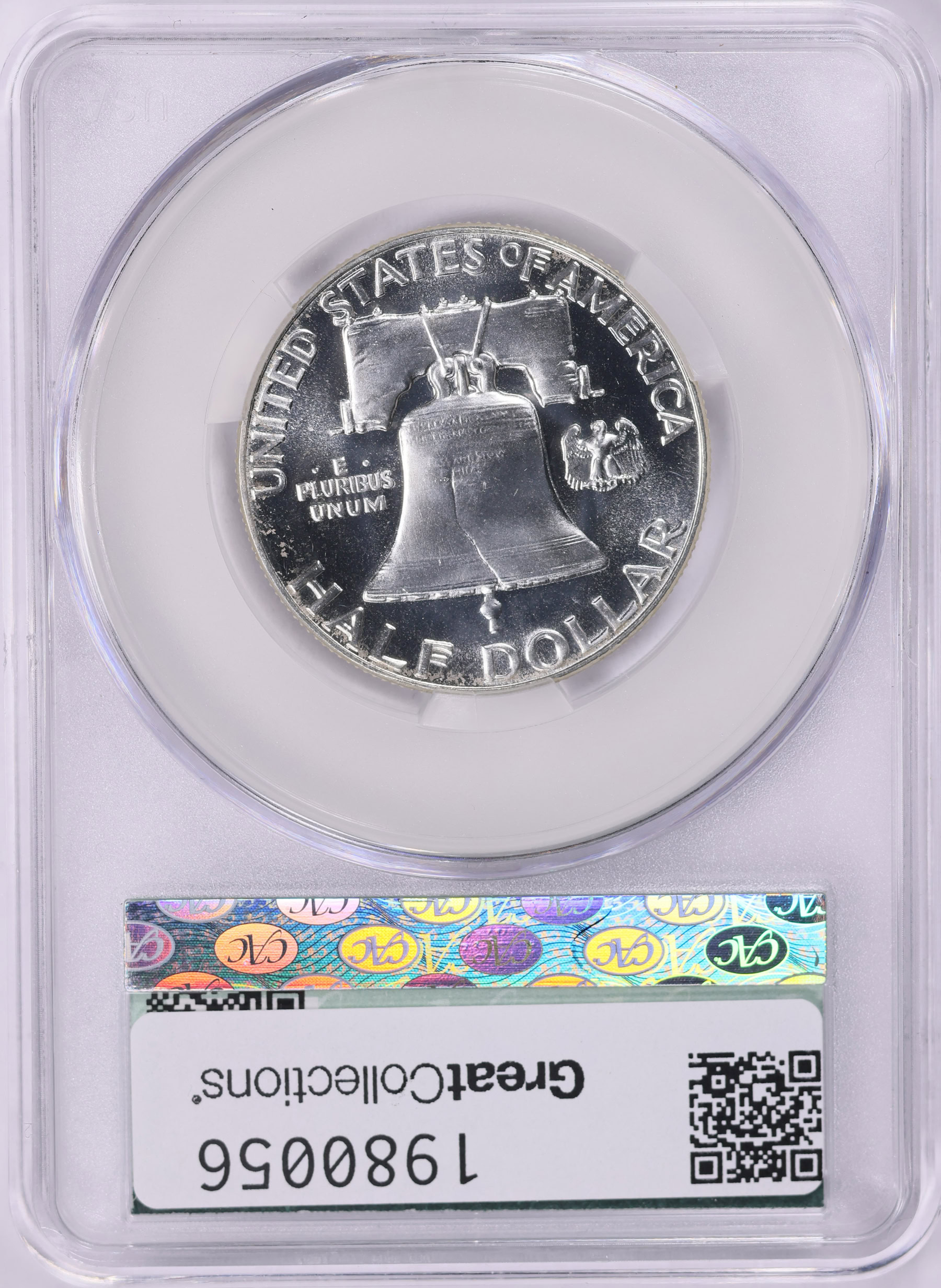 1955 Franklin Half Dollar CACG Proof-64 (Item 1980056 ...