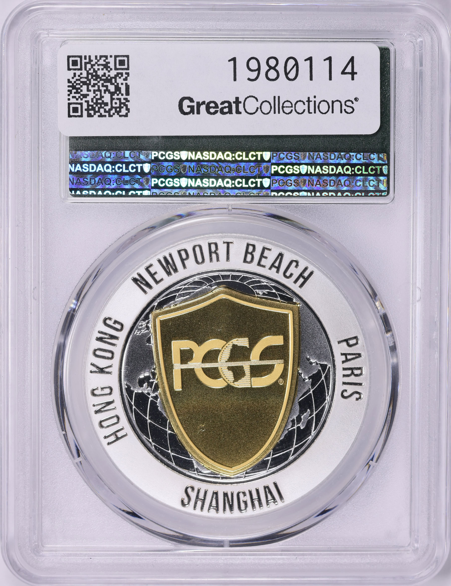 2016 Silver PCGS 30th Anniversary Commemorative Medal PCGS Certified ...