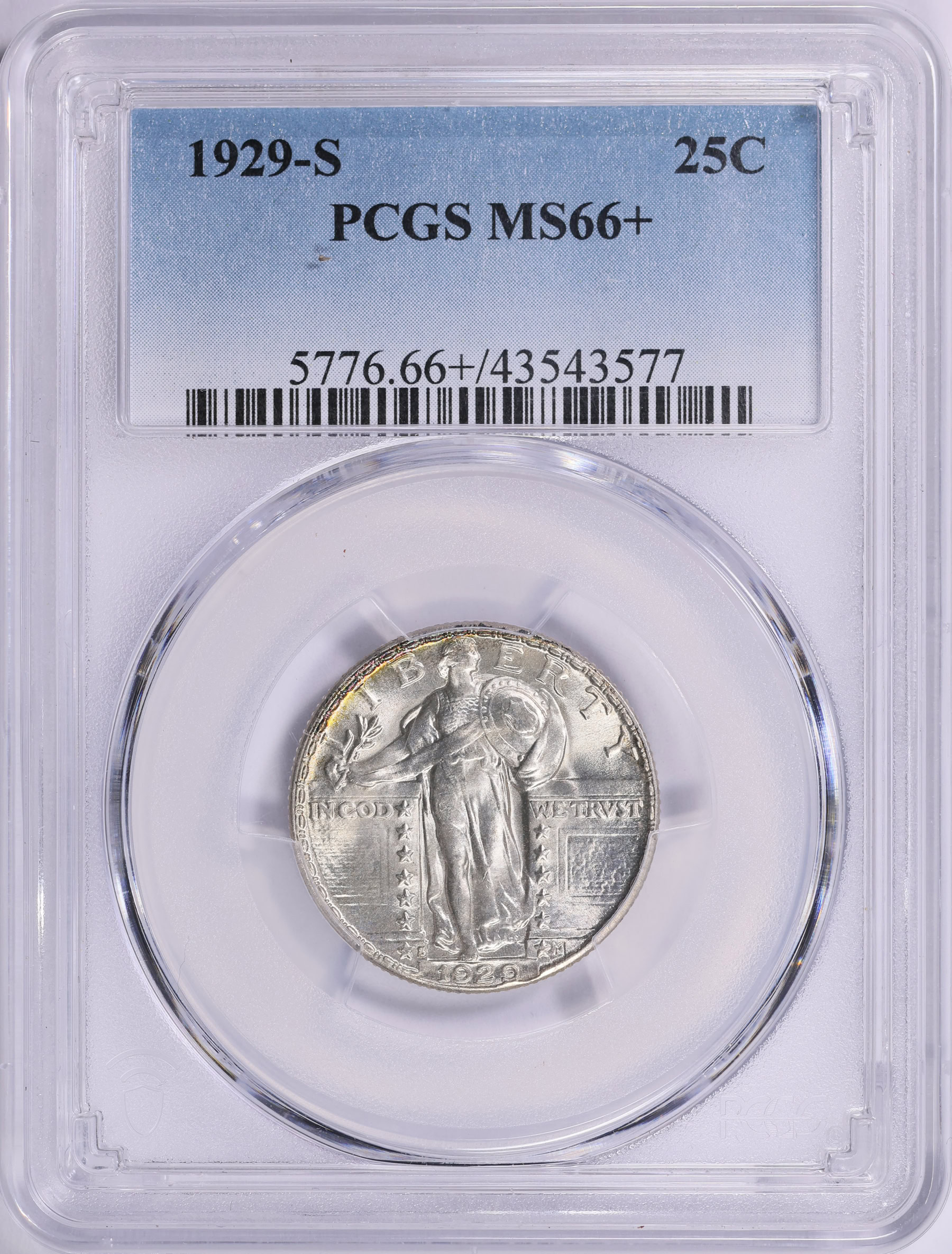 1929-S Standing Liberty Quarter PCGS MS-66+ (Item 1980728 ...