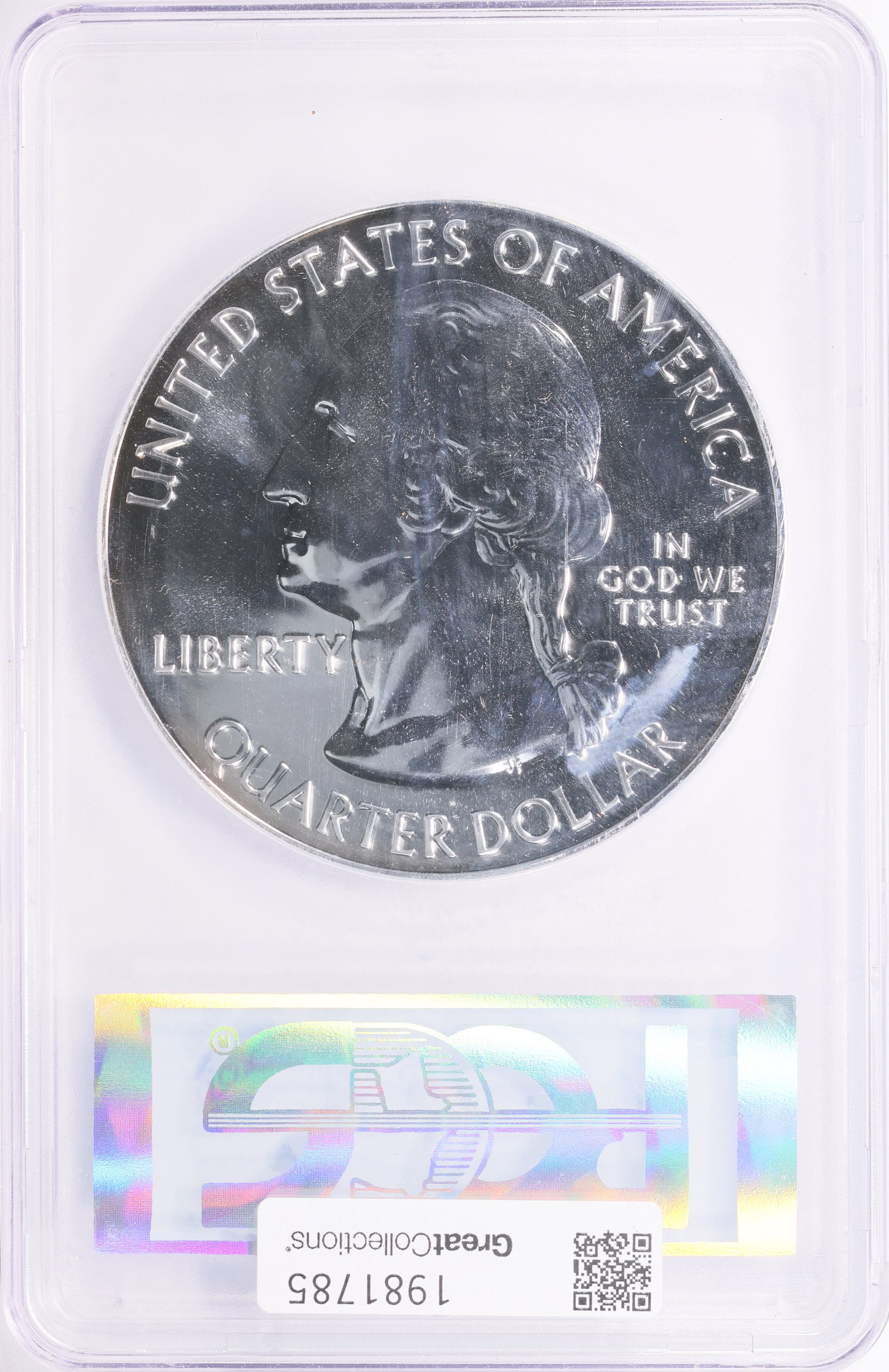 2010 America the Beautiful 5 oz. Silver Quarter Hot Springs NP First ...