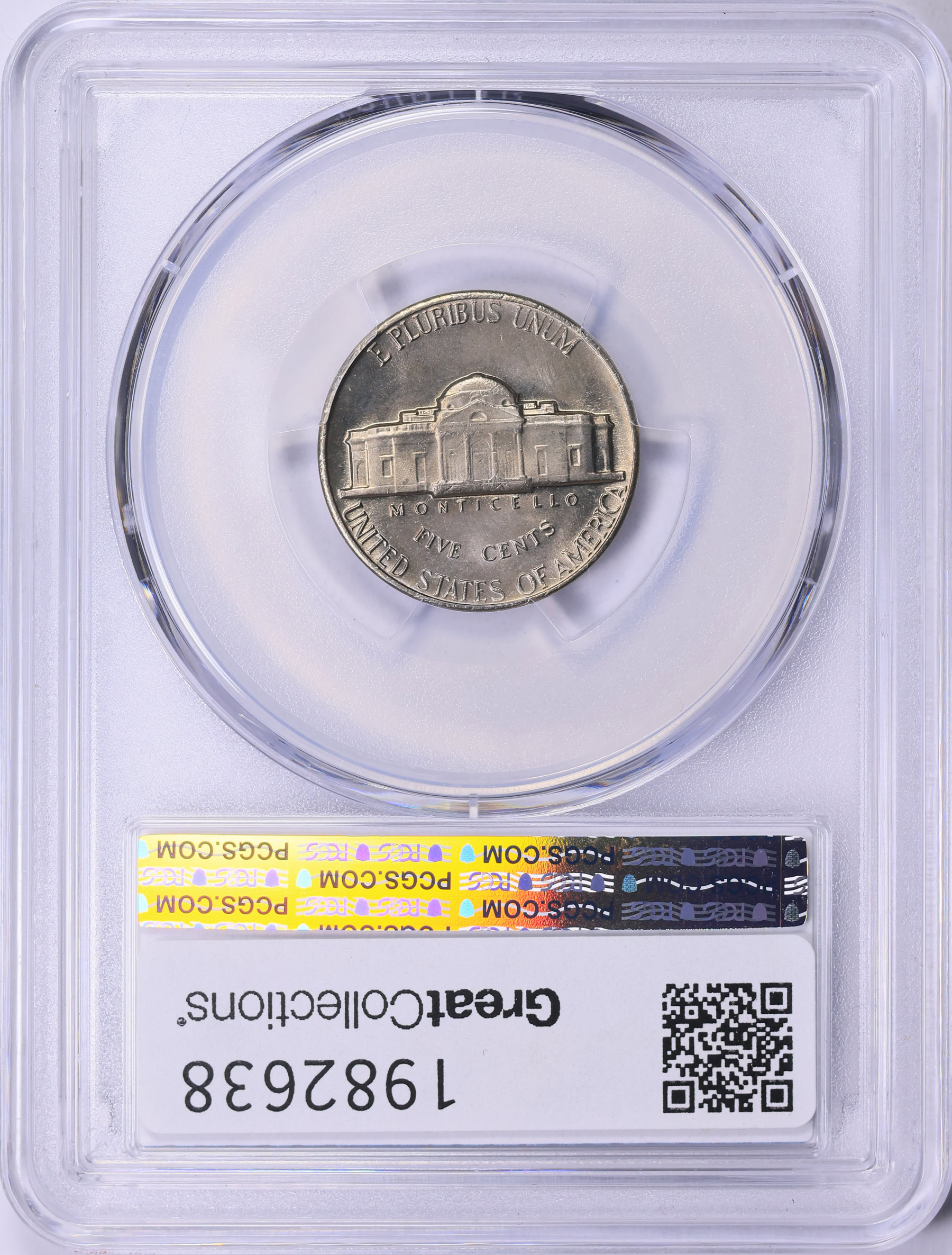 1965 Jefferson Nickel PCGS MS-66 (Item 1982638) | GreatCollections Coin ...