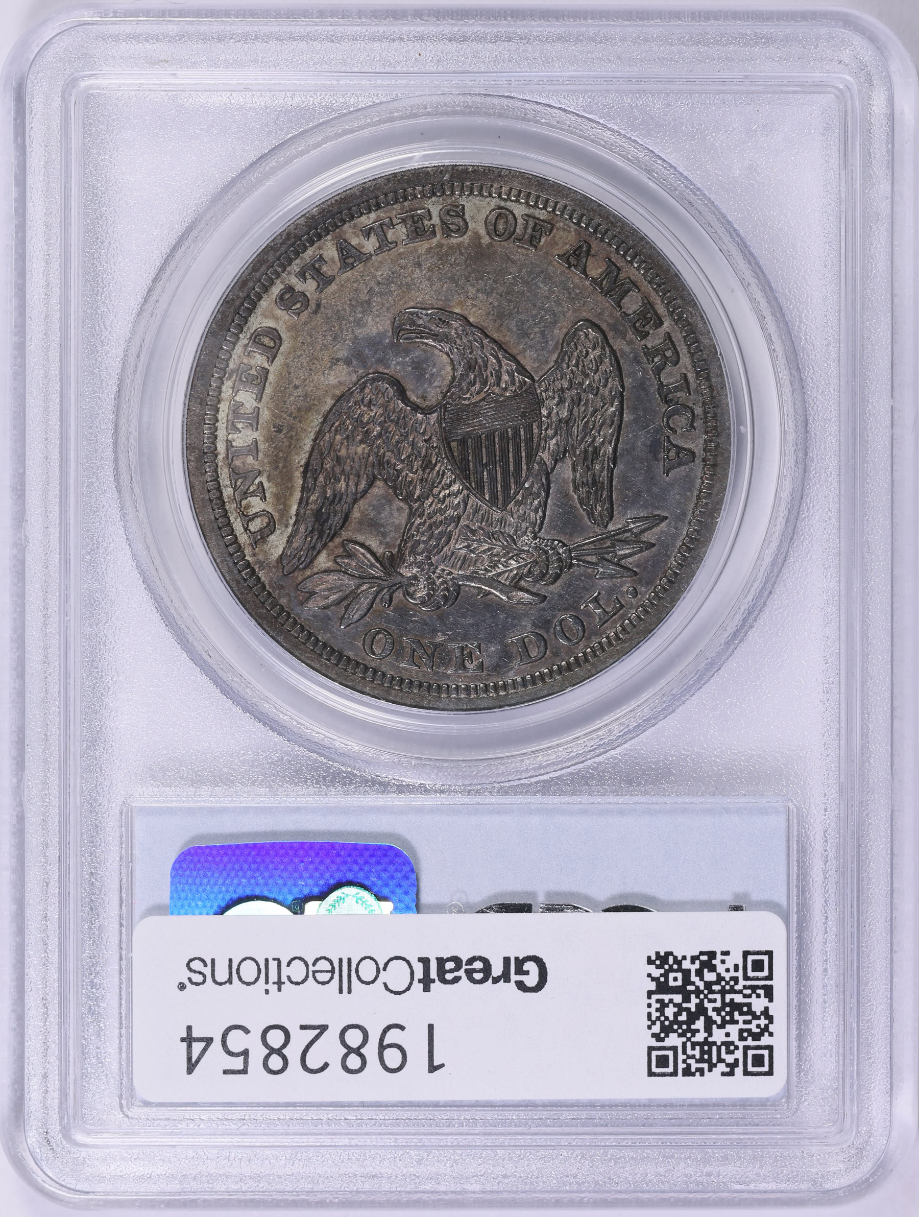 1847 Seated Liberty Silver Dollar PCGS XF-45 (Toned) (Item 1982854 ...