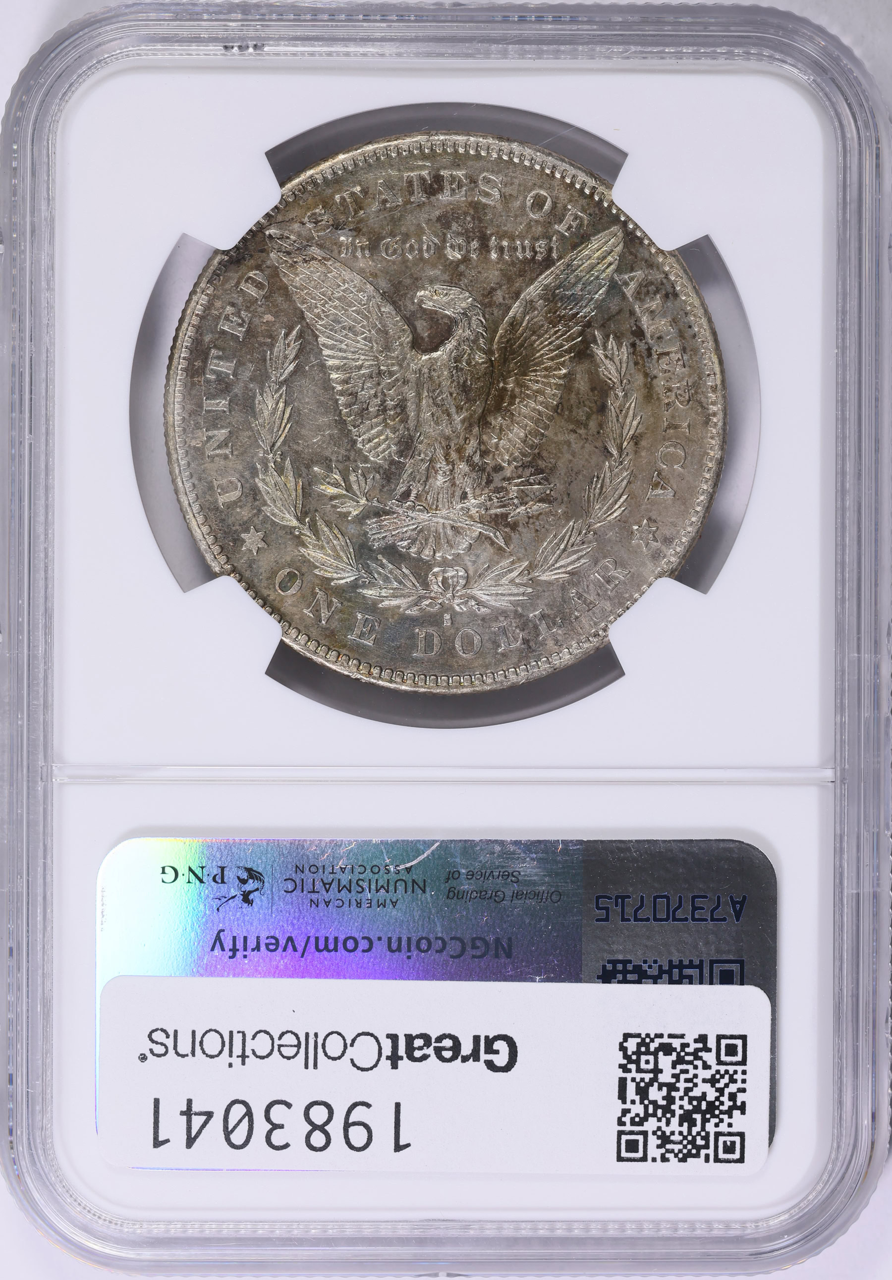 1879-S Morgan Silver Dollar Reverse of 1878 *Top 100* NGC AU Details ...