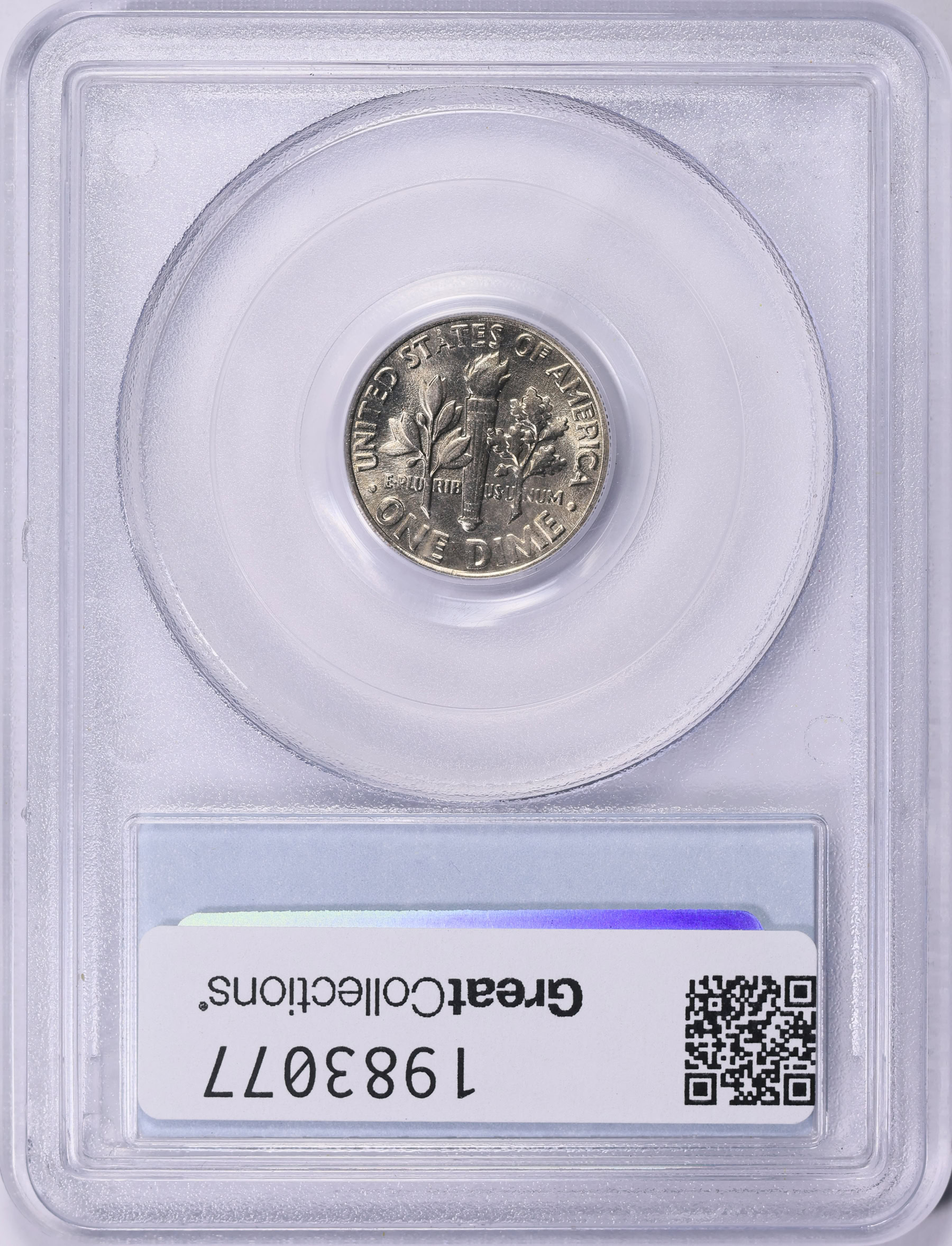 1970-D Roosevelt Dime PCGS MS-66 FB (Item 1983077) | GreatCollections ...