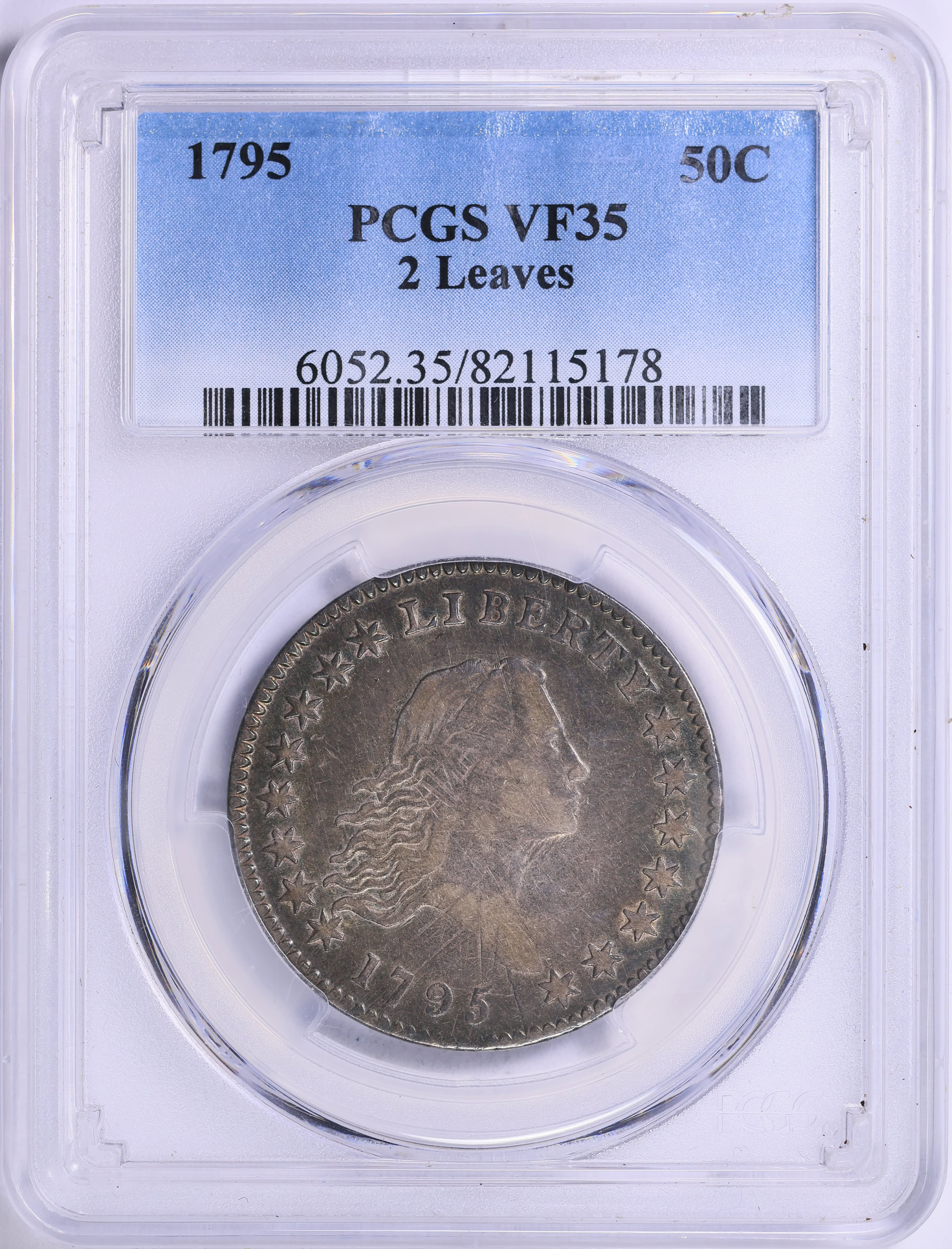 1795 Flowing Hair Half Dollar PCGS VF-35 (Toned) (Item 1983154 ...
