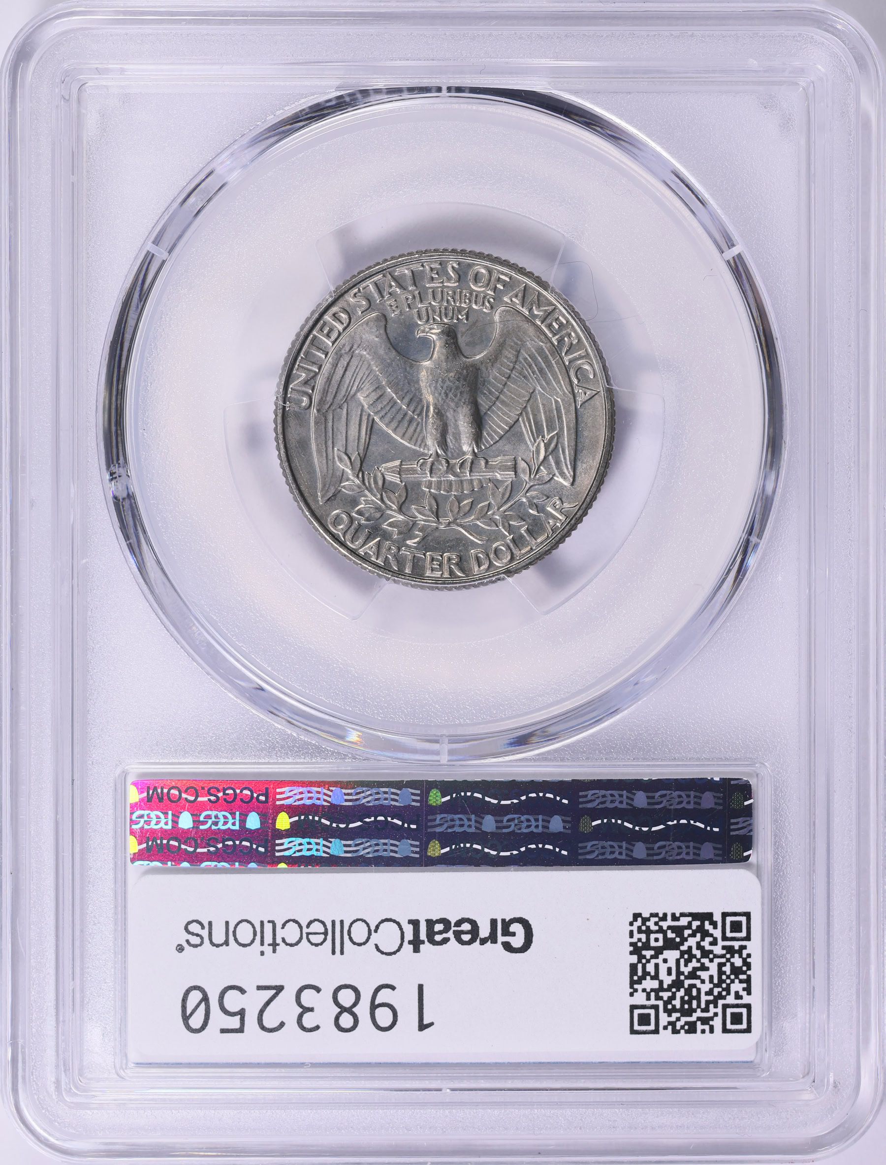1981-D Washington Quarter PCGS MS-66 (Item 1983250) | GreatCollections ...