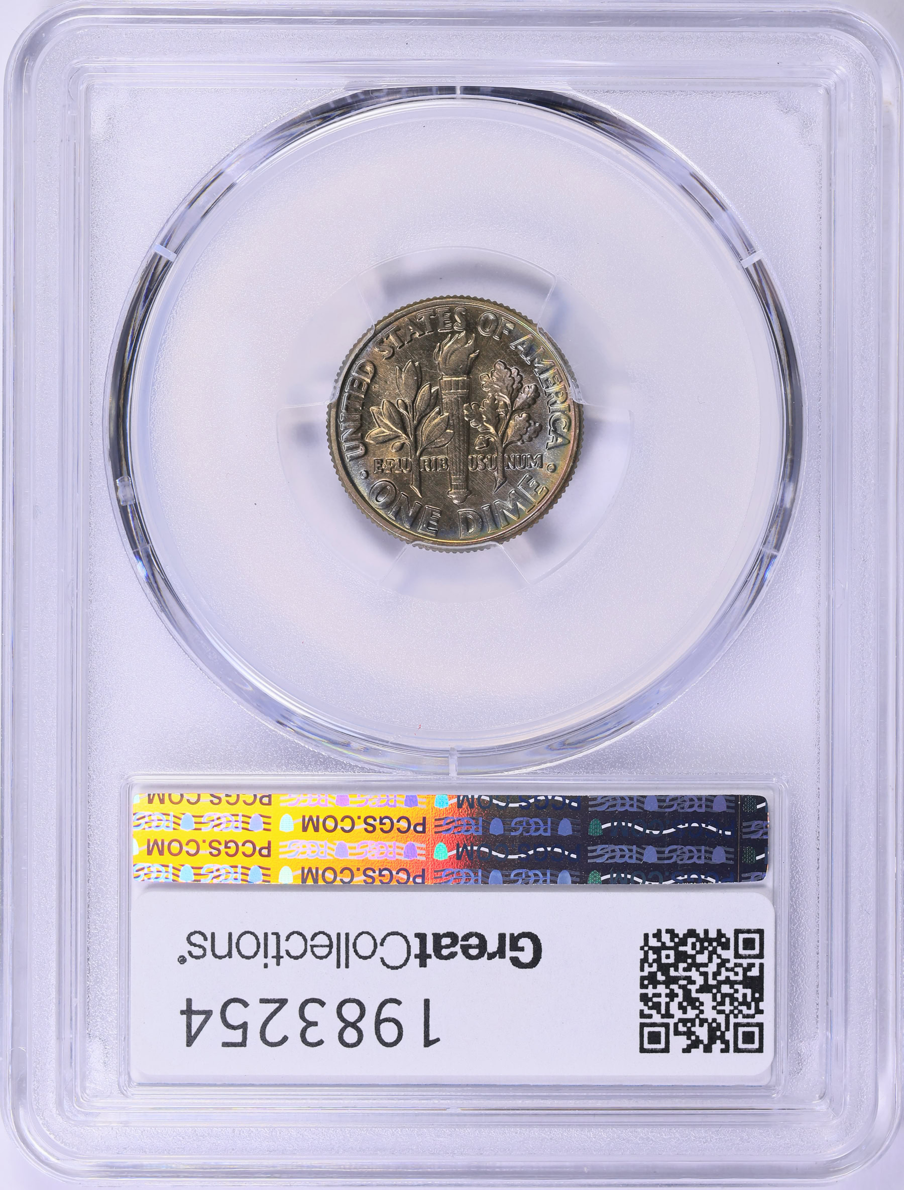 1981-D Roosevelt Dime PCGS MS-67 FB (Toned) (Item 1983254 ...
