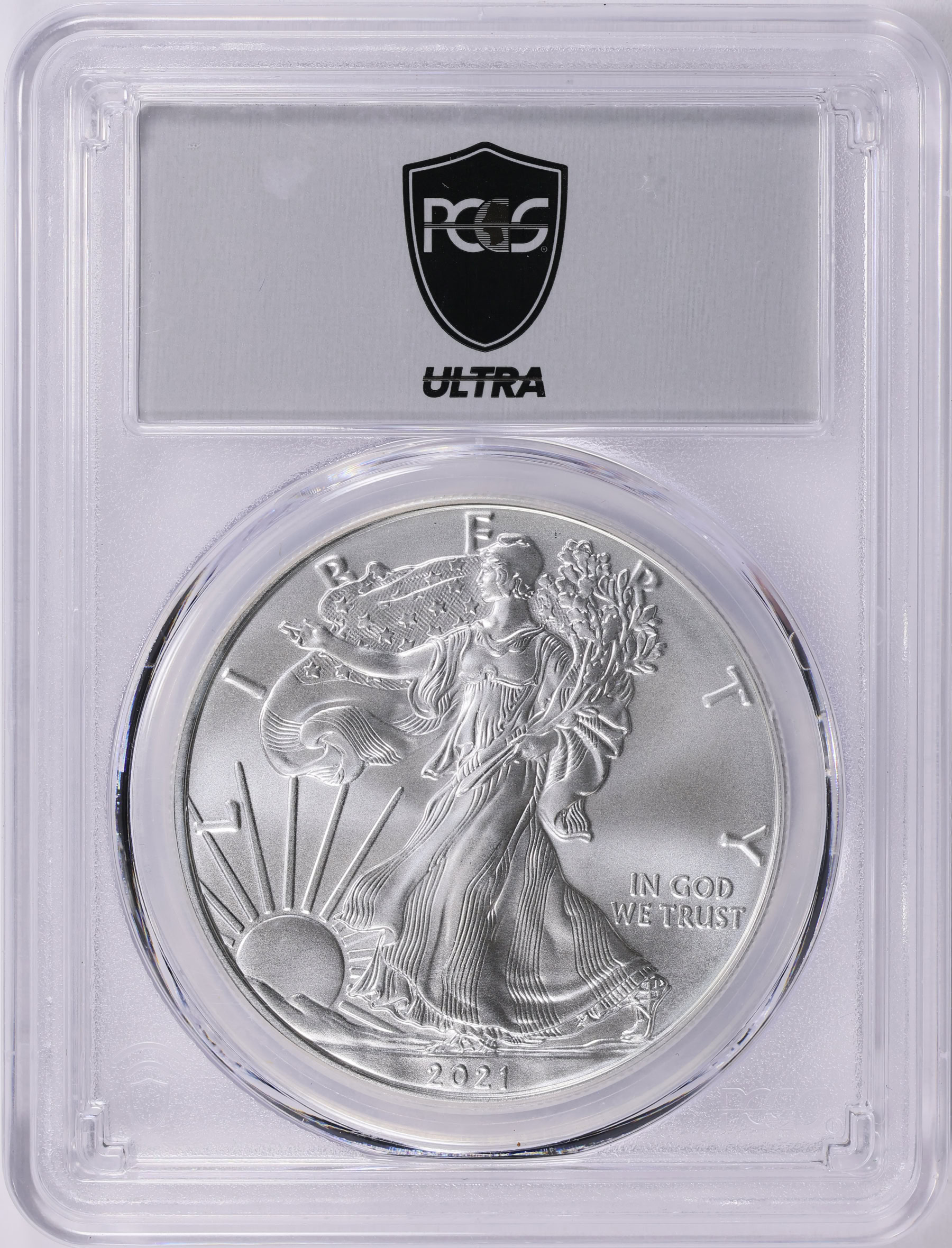 2021 $1 Silver Eagle Type 1 PCGS MS-70 (Ultra Breaks Label) | PCGS Cert ...