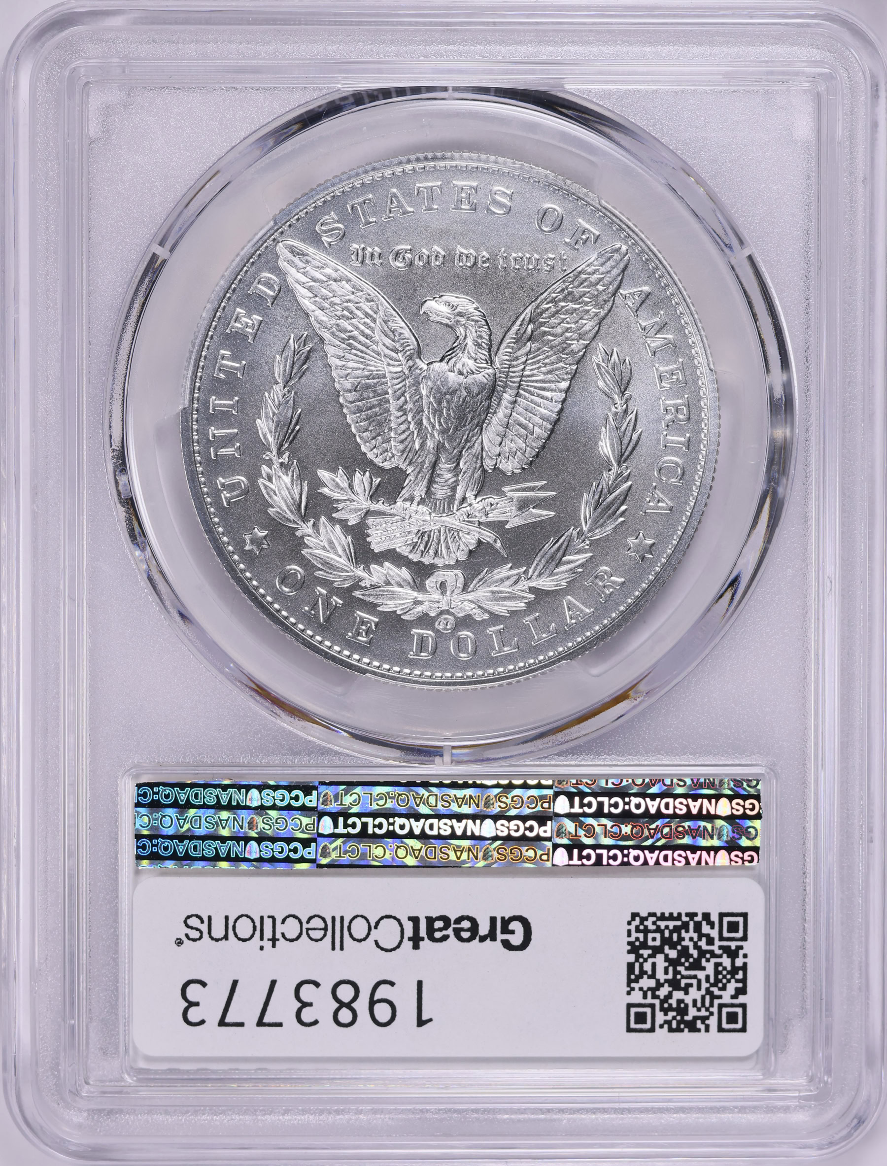 2021-CC Morgan Silver Dollar CC Privy 100th Anniversary First Strike ...