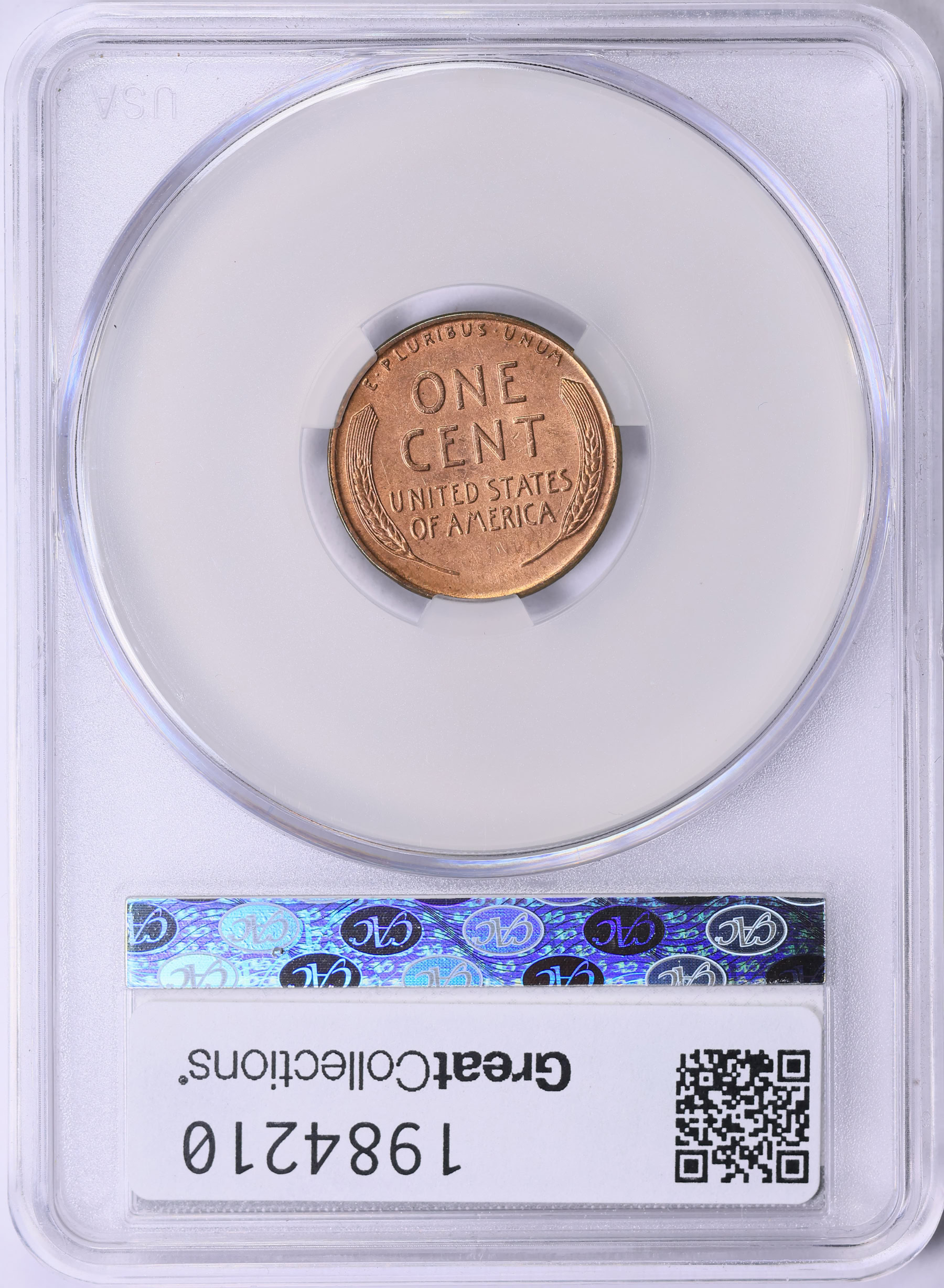 1955 Lincoln Cent Doubled Die Obverse CACG Unc Details (Item 1984210 ...