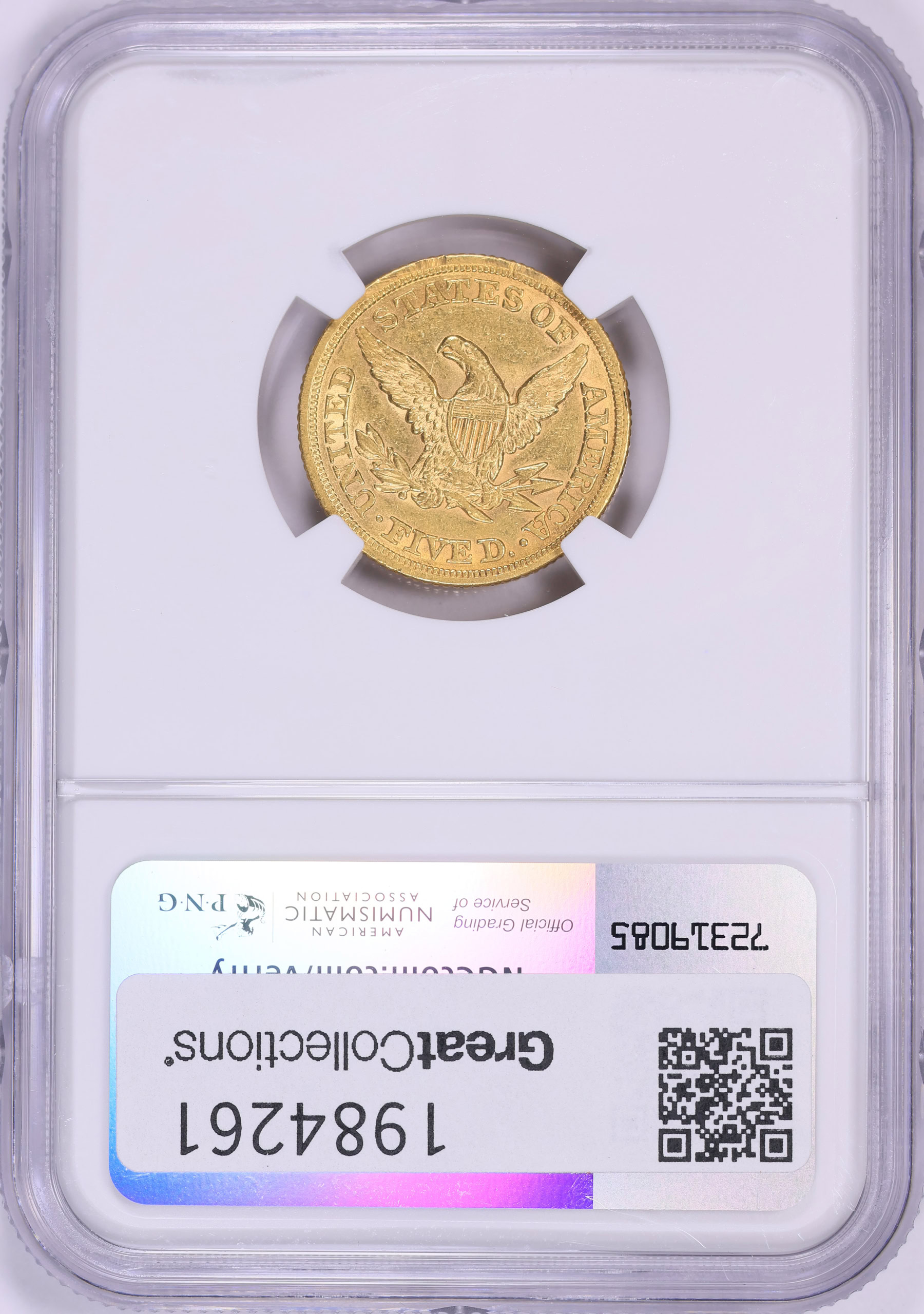 1854 Liberty Gold Half Eagle NGC AU Details (Item 1984261 ...