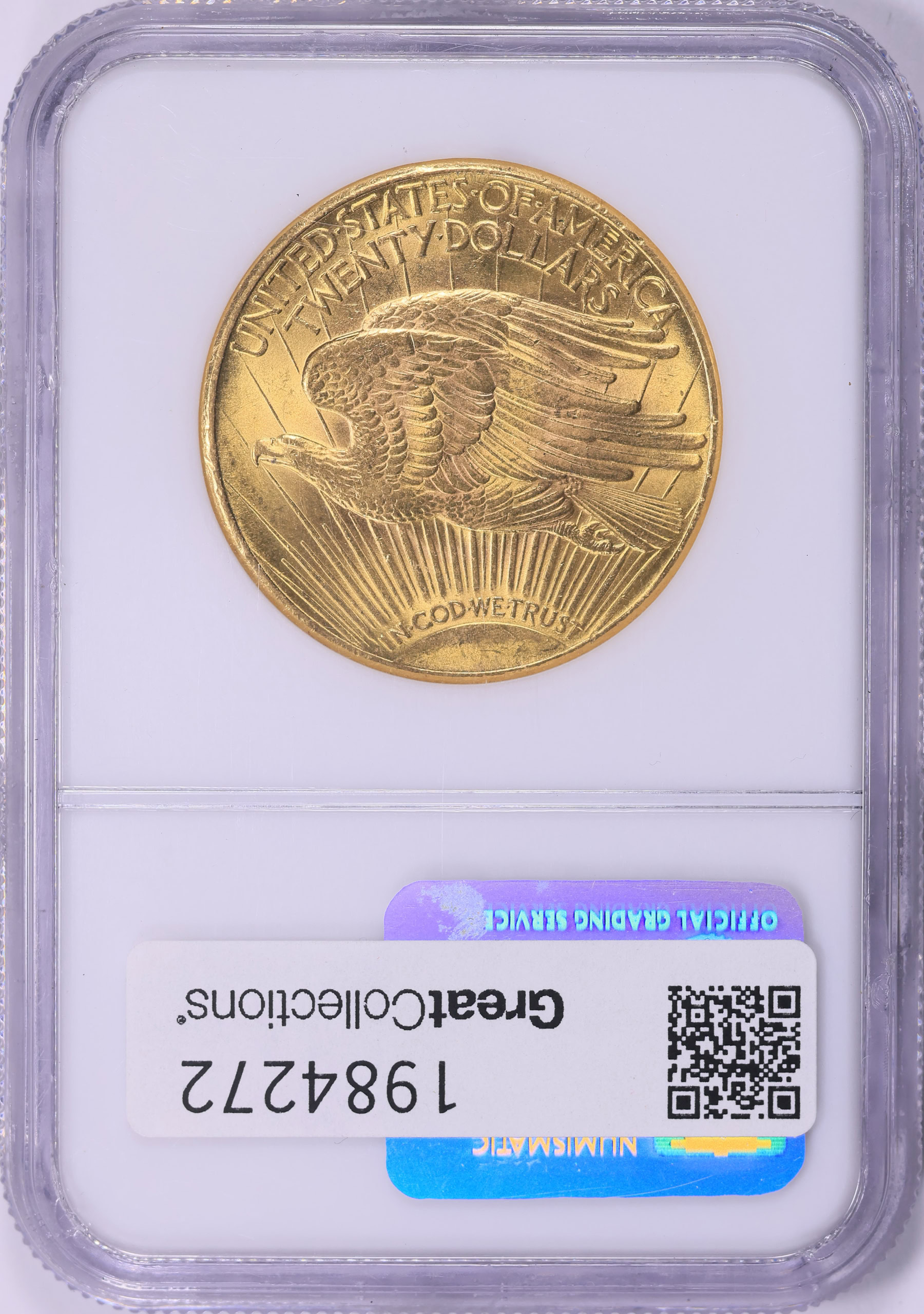 1926 Saint-Gaudens Gold Double Eagle NGC MS-64 (Item 1984272 ...