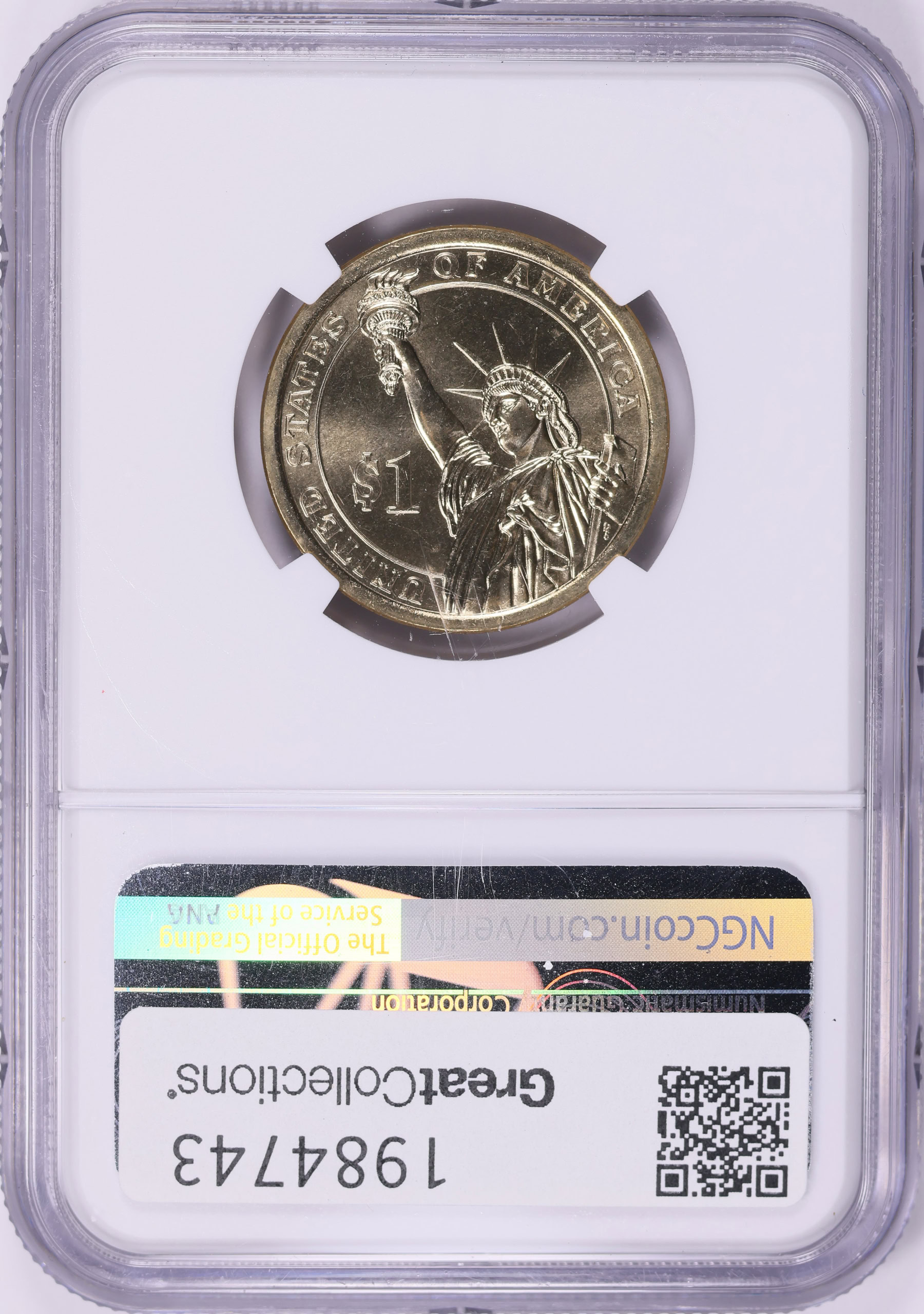2016-P Presidential Dollar Ronald Reagan (From the Annual Dollar Coin ...
