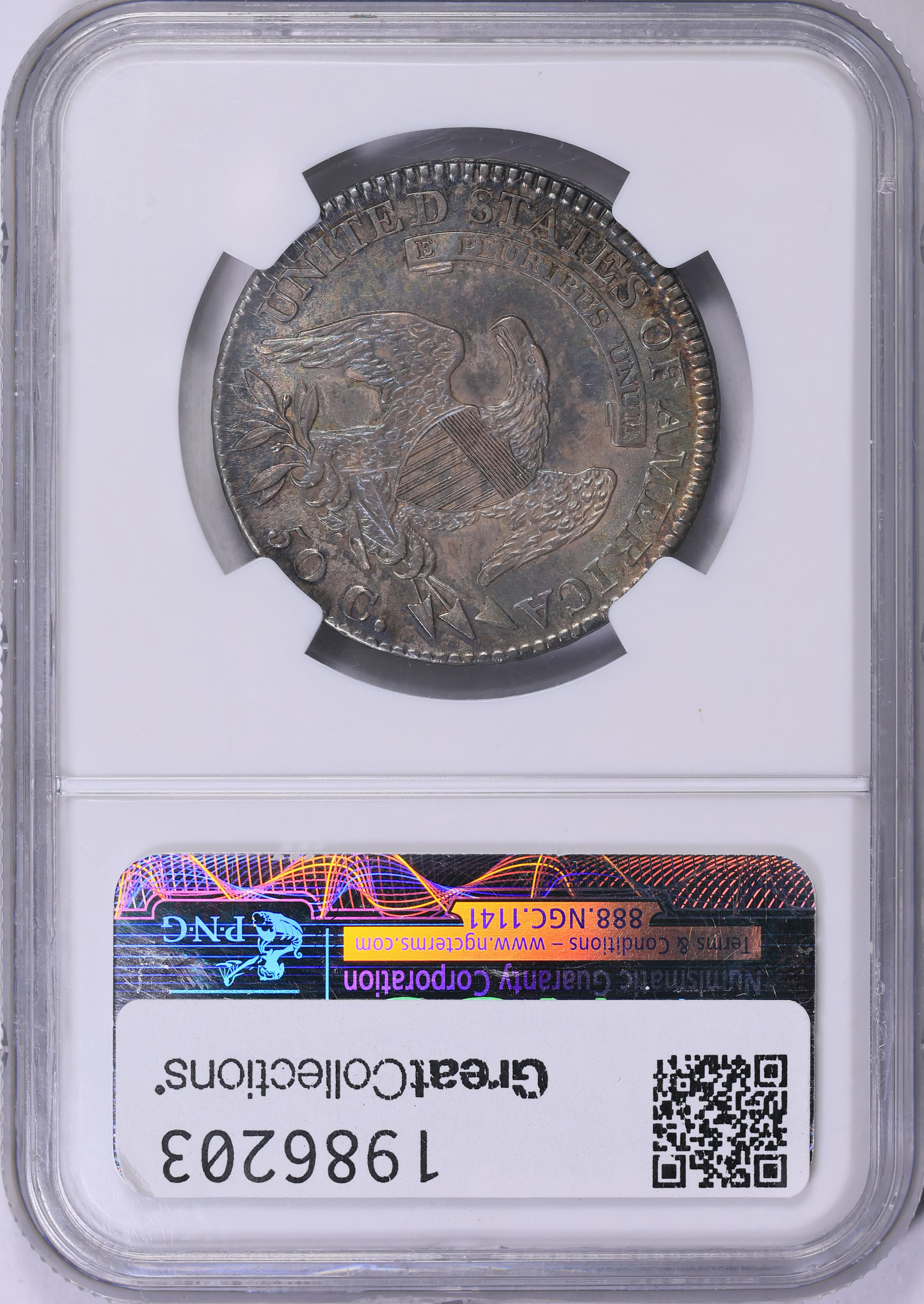 1812 Capped Bust Half Dollar NGC MS-64 (Toned) (Item 1986203 ...