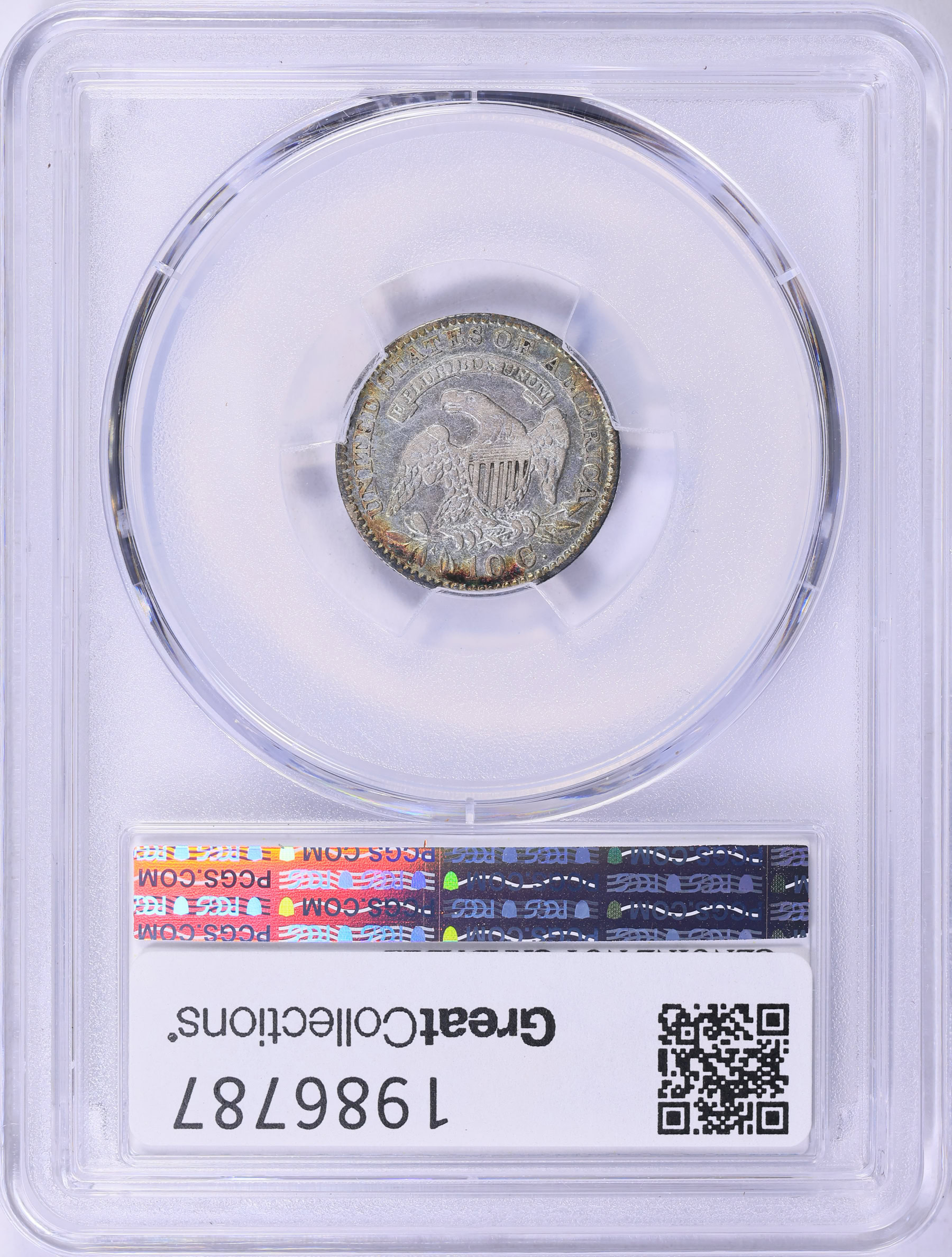 1828 Capped Bust Dime Small Date PCGS Genuine Fine Details (Item ...
