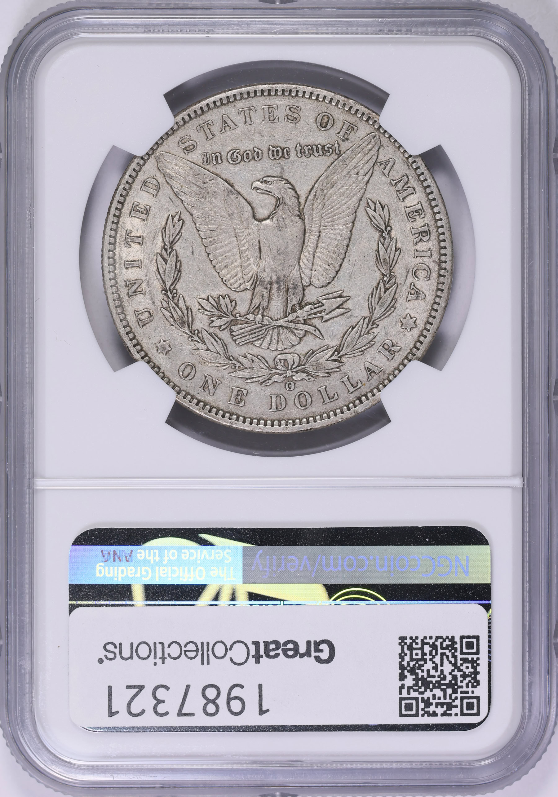 1888-O Morgan Silver Dollar Hot Lips VAM-4 DDO *Top 100* NGC XF-45 (CAC ...