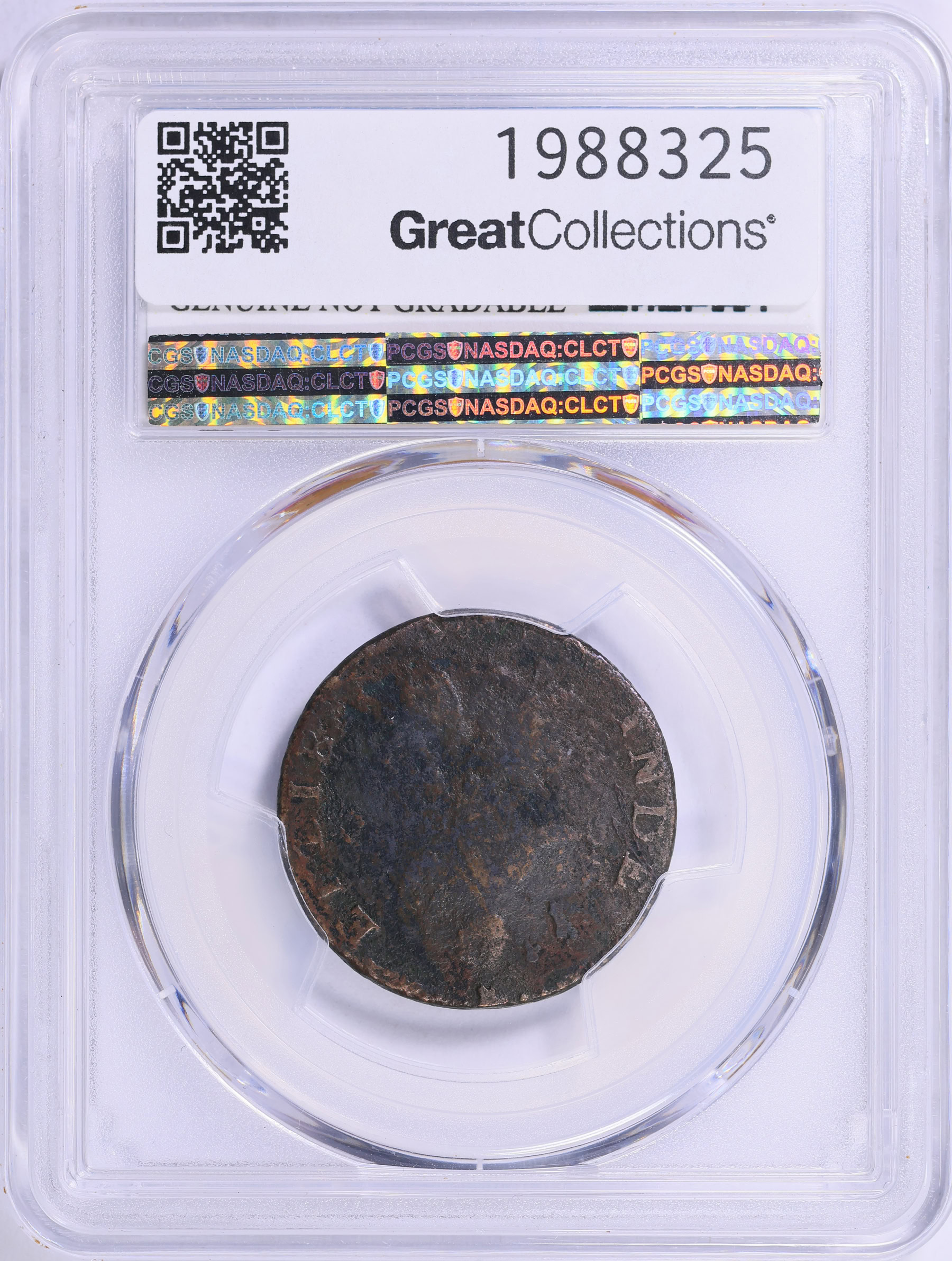 1788 Vermont Copper Bust Right PCGS Genuine Fine Details (Item 1988325 ...
