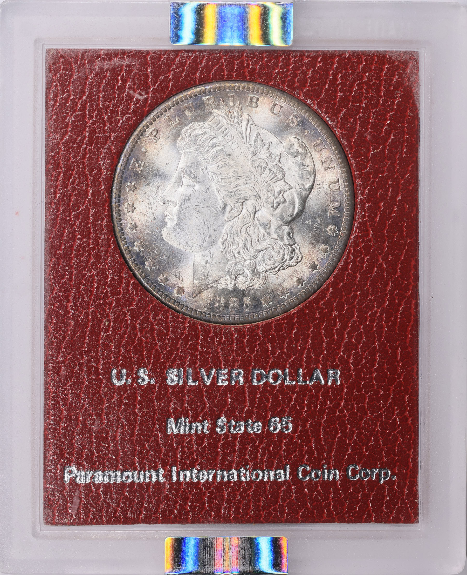 1885-S Morgan Silver Dollar NGC MS-62 (Paramount Red Holder) (Item ...