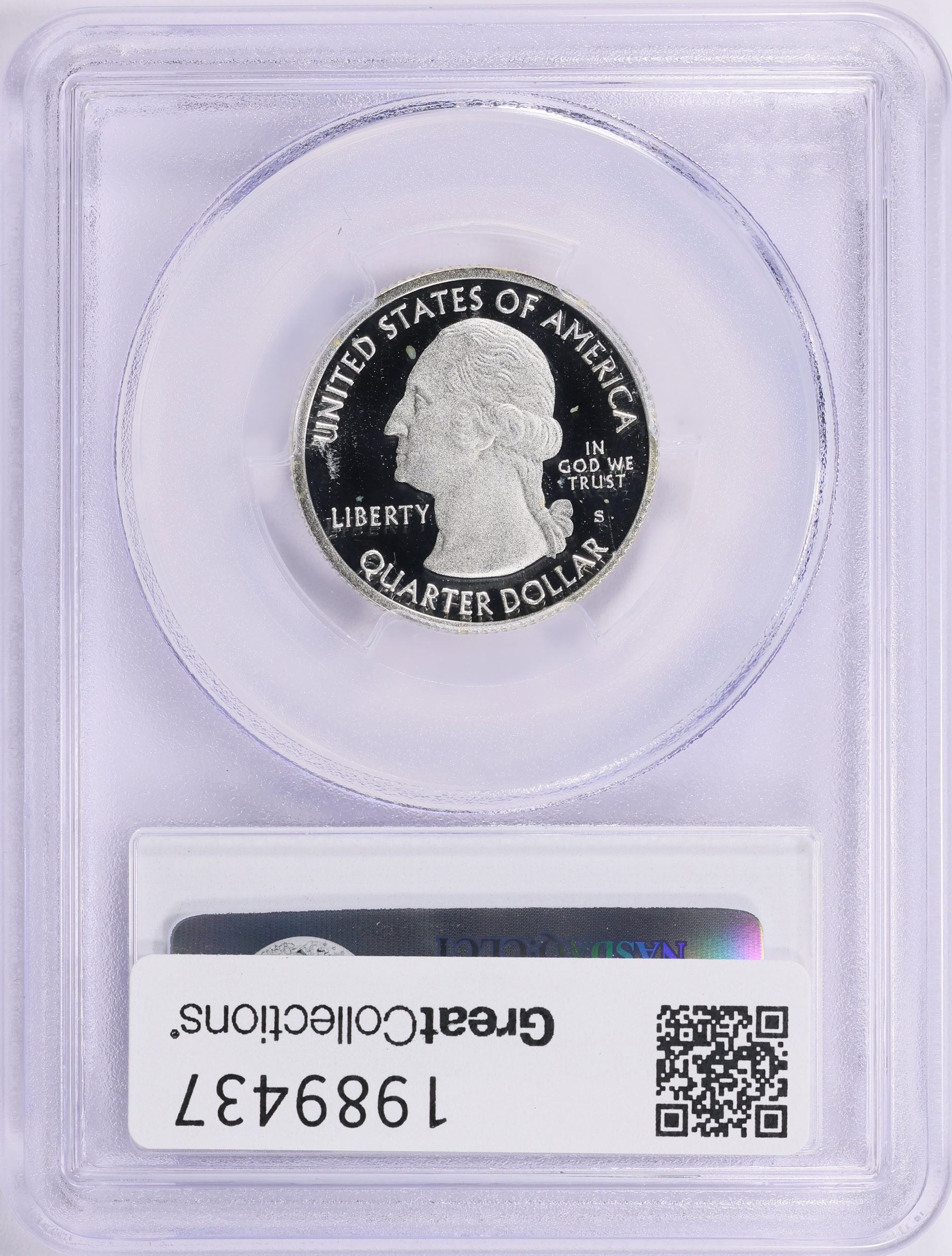2013-S America the Beautiful Quarter Great Basin NP Silver PCGS Proof ...